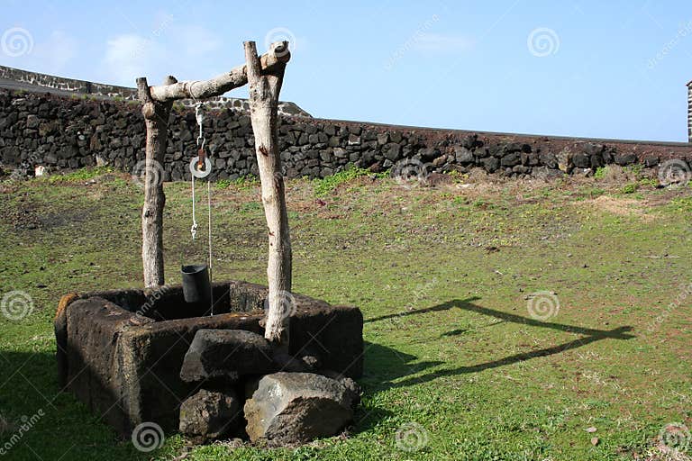 Well stock photo. Image of fresh, pico, ancient, survival - 5170374