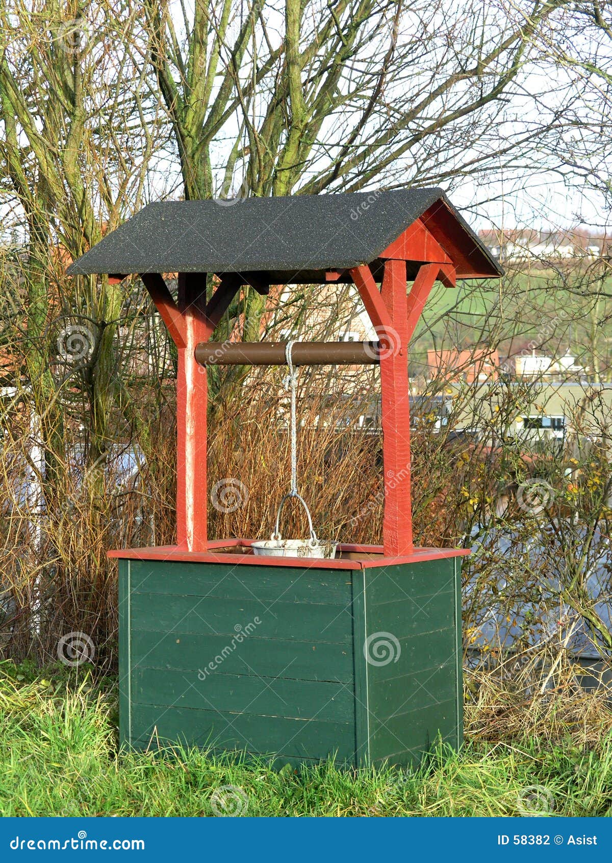 Well stock photo. Image of clean, winch, fresh, danish, scandinavia - 58382