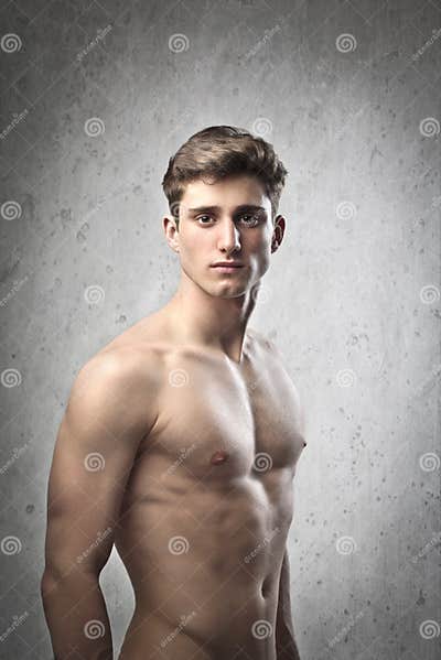 Well-built man stock photo. Image of body, sport, beauty - 25032978