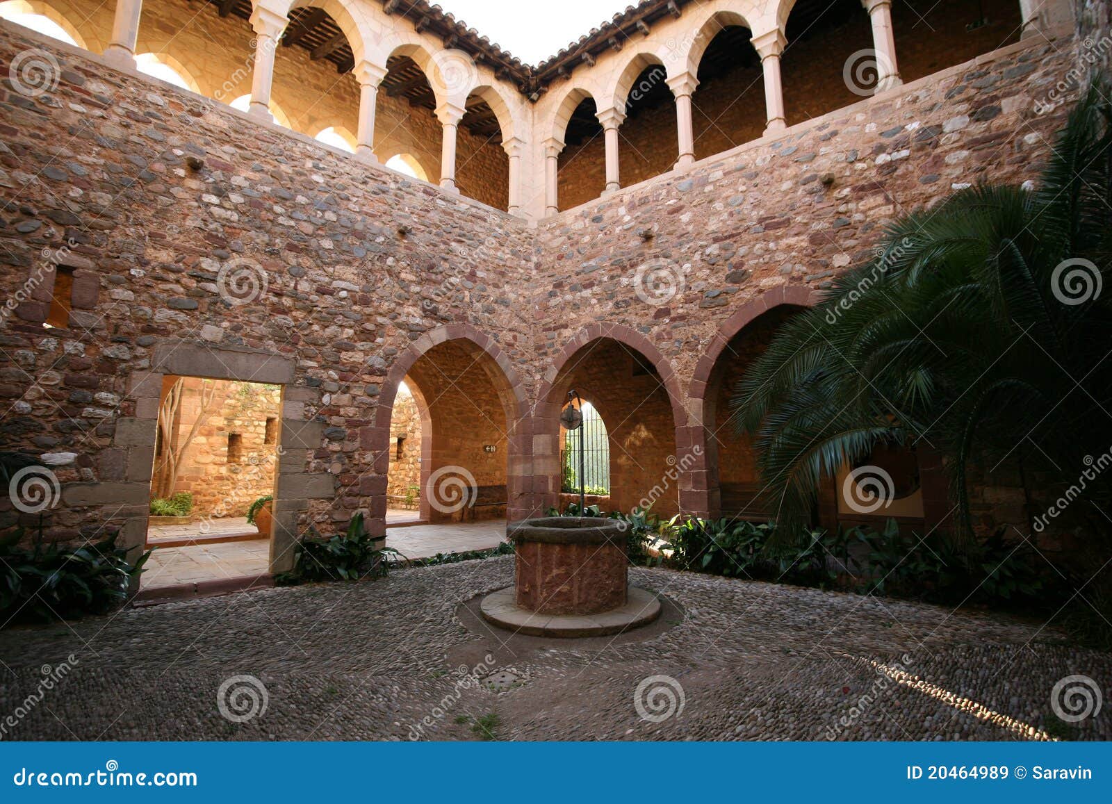 Well in the Castle stock image. Image of antique, arch - 20464989