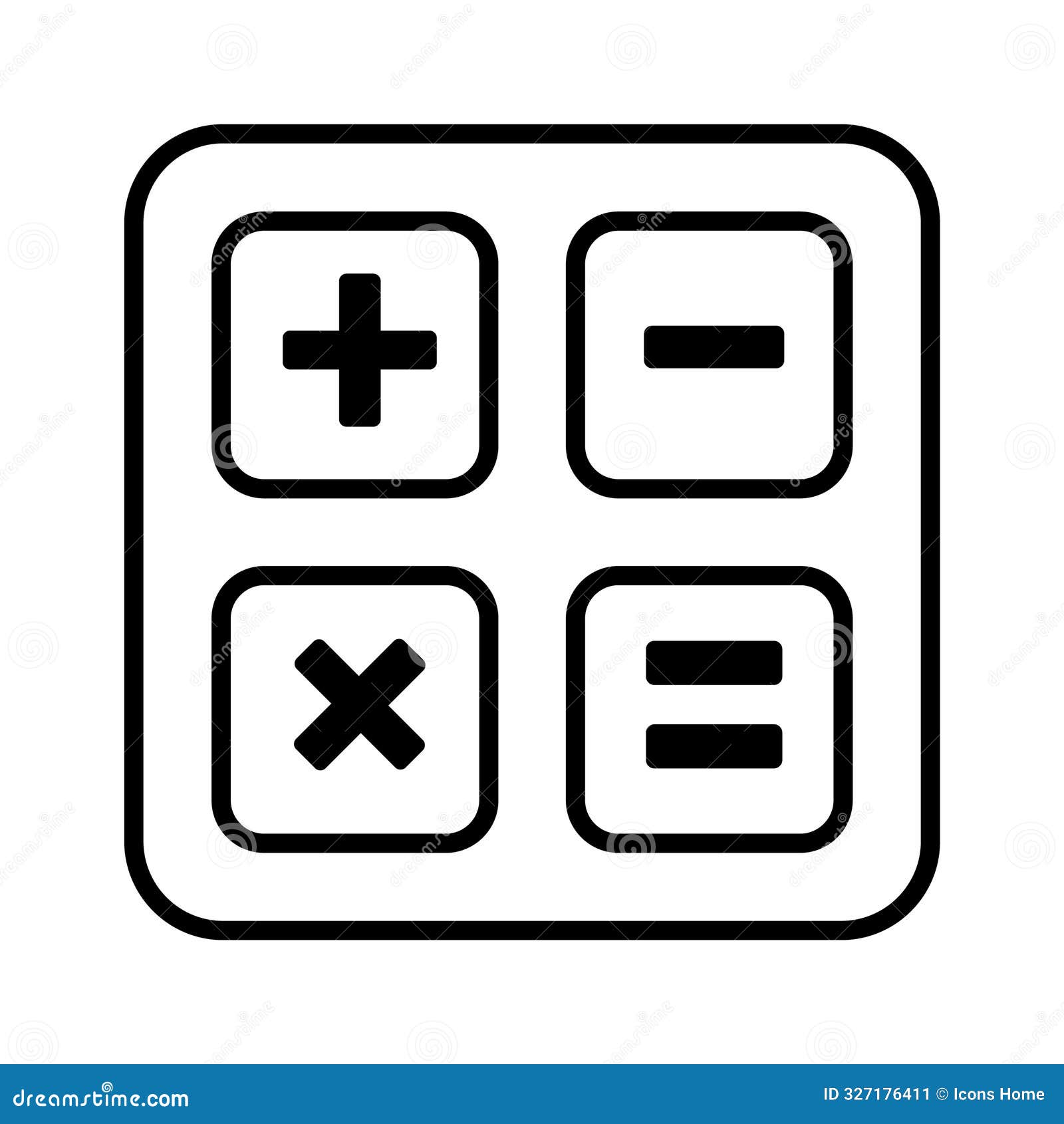 A Well Designed Calculator Icon, Digital Computation and Arithmetic ...