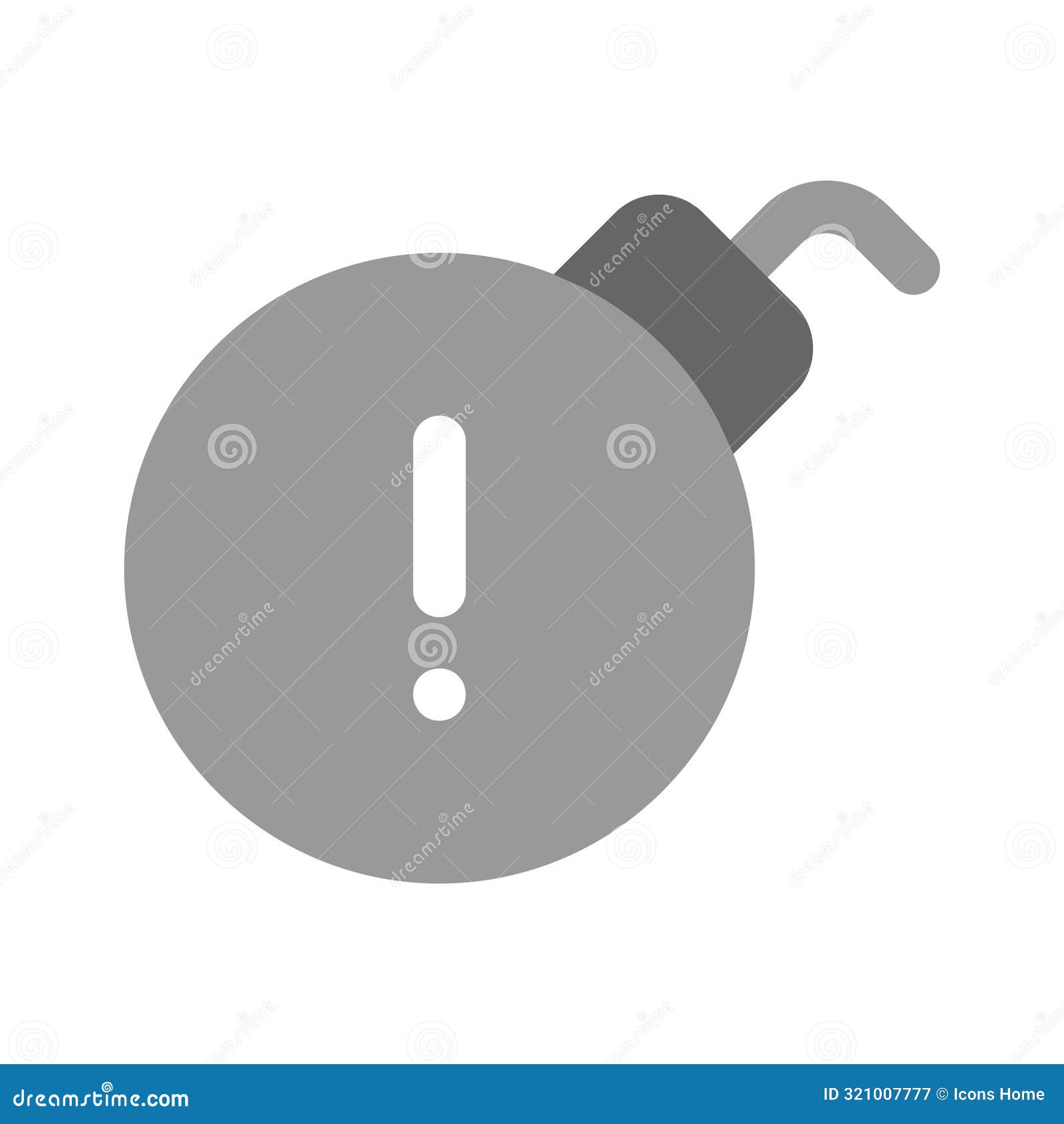 Well Designed Icon of Bomb, Explosive Material Stock Vector ...