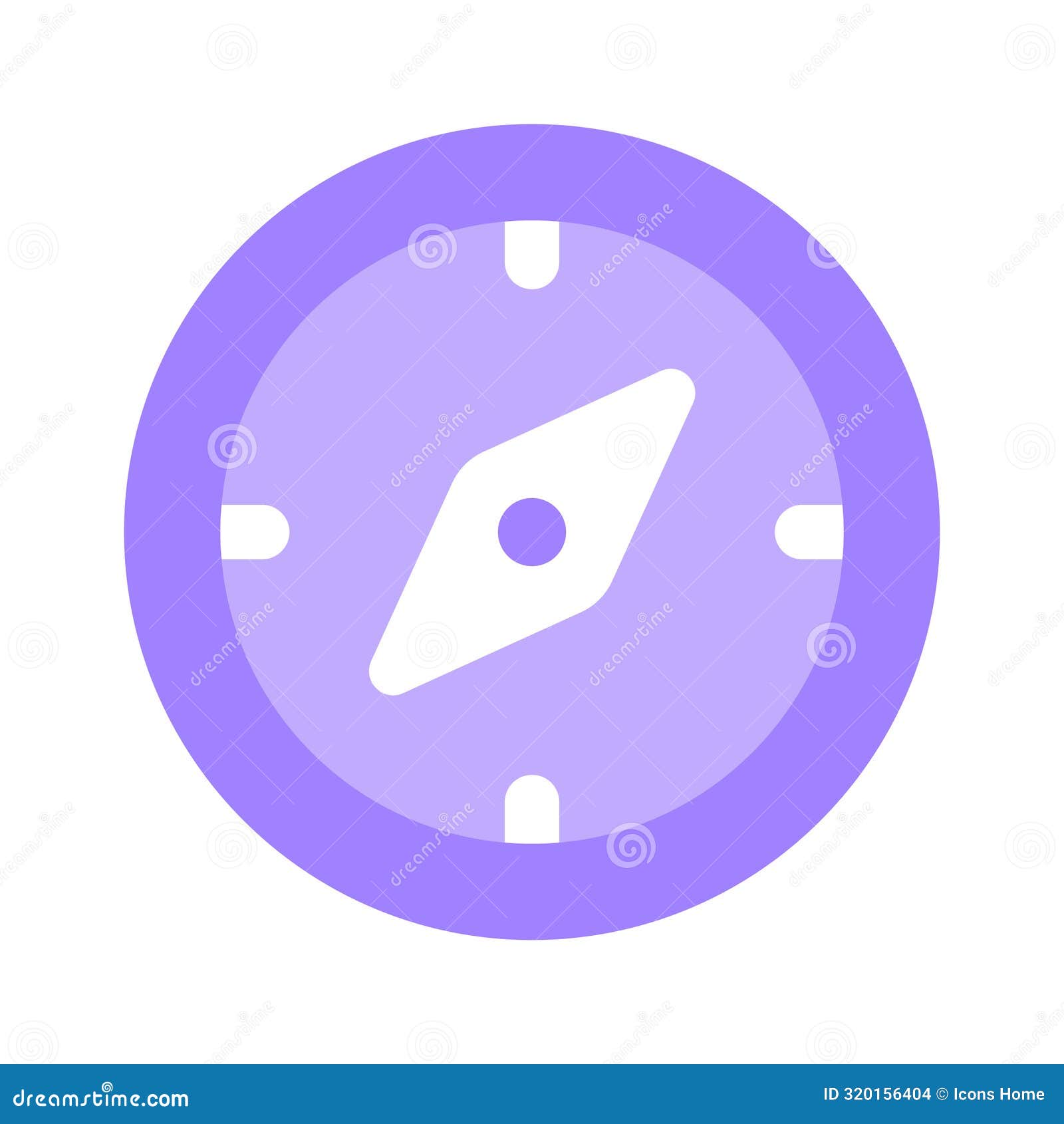 An Well Designed Icon of Compass in Modern Style, Navigation Tool Icon ...