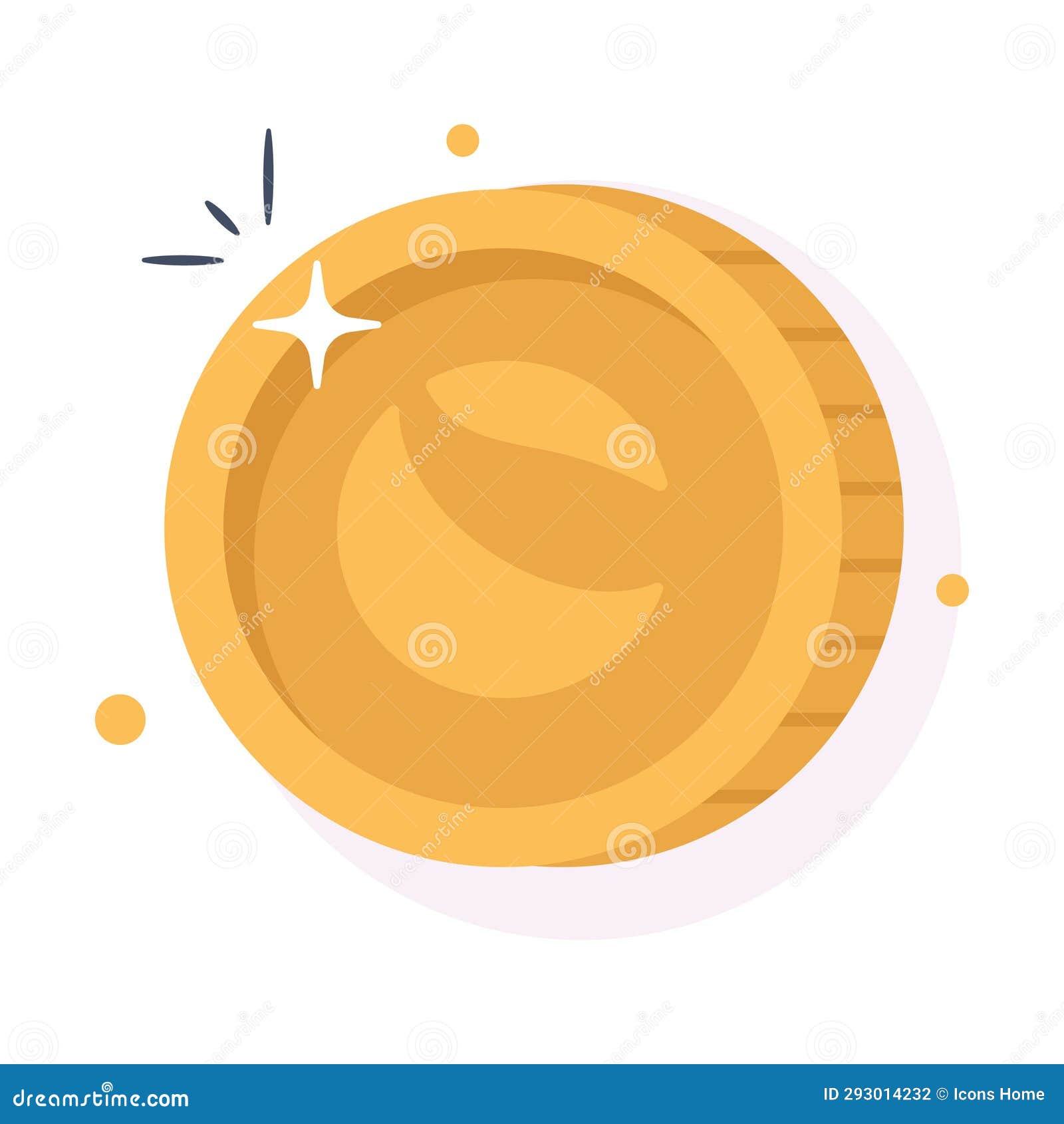 Terra LUNA Token Symbol Of The DeFi System Shining In The Rays Of Light ...