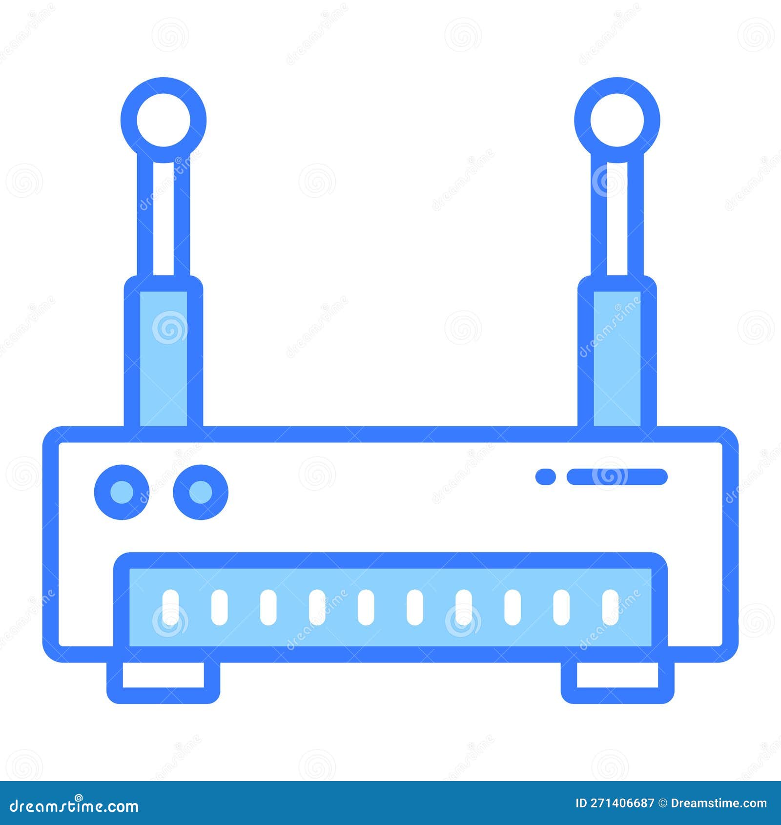 Well Designed Icon of Wifi Router, Wireless Wifi Router Vector Stock ...