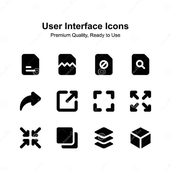 Well Designed User Interface Icons Pack, Ready To Use Stock Vector ... Well Designed User Interface Icons Pack, Ready To Use Stock Vector ...