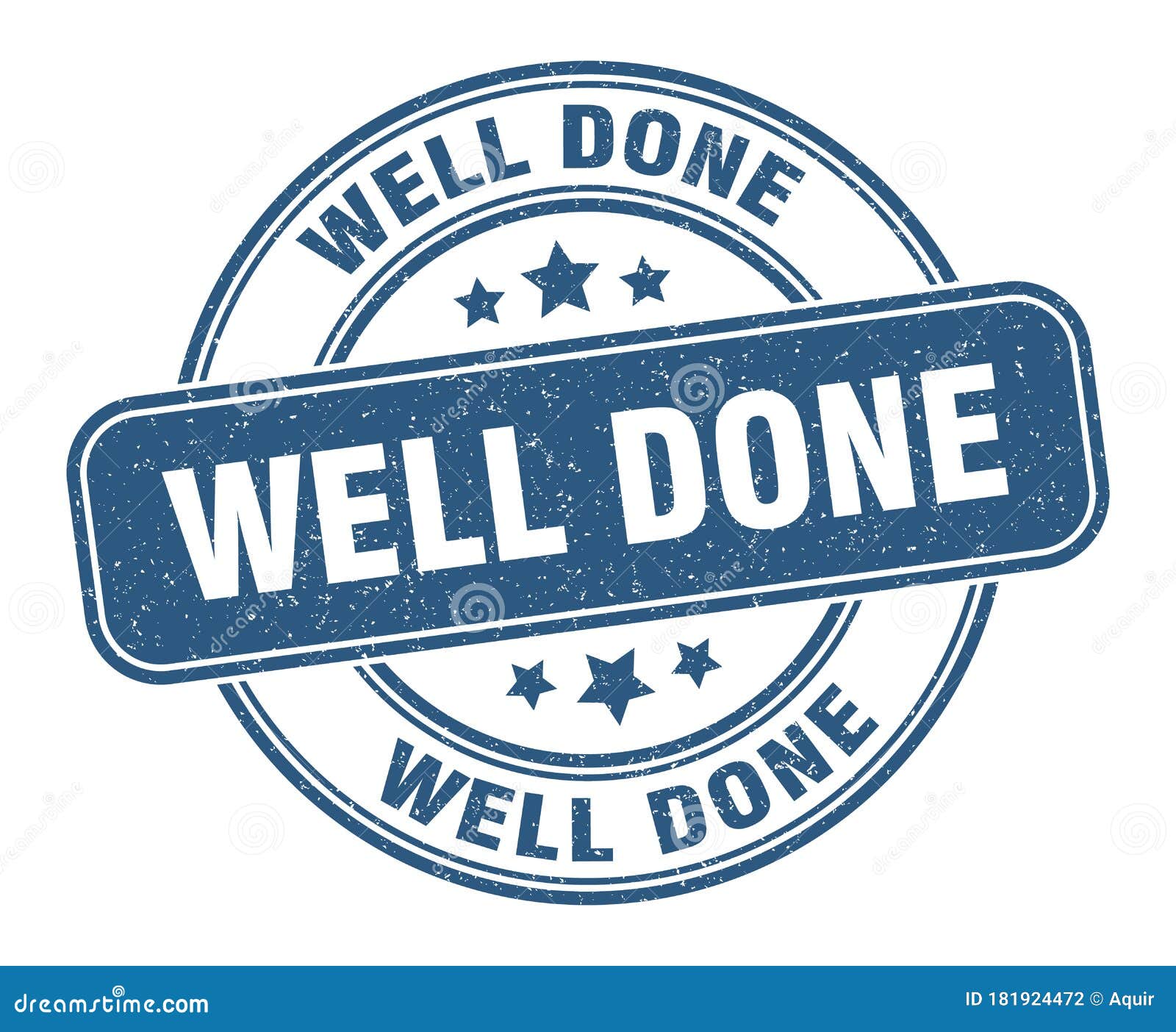 Well Done Stamp. Well Done Round Grunge Sign Stock Vector ...