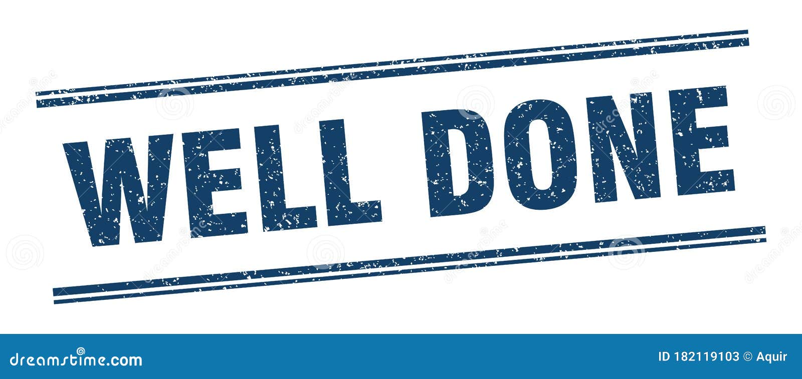Well Done Stamp. Well Done Square Grunge Sign Stock Vector ...