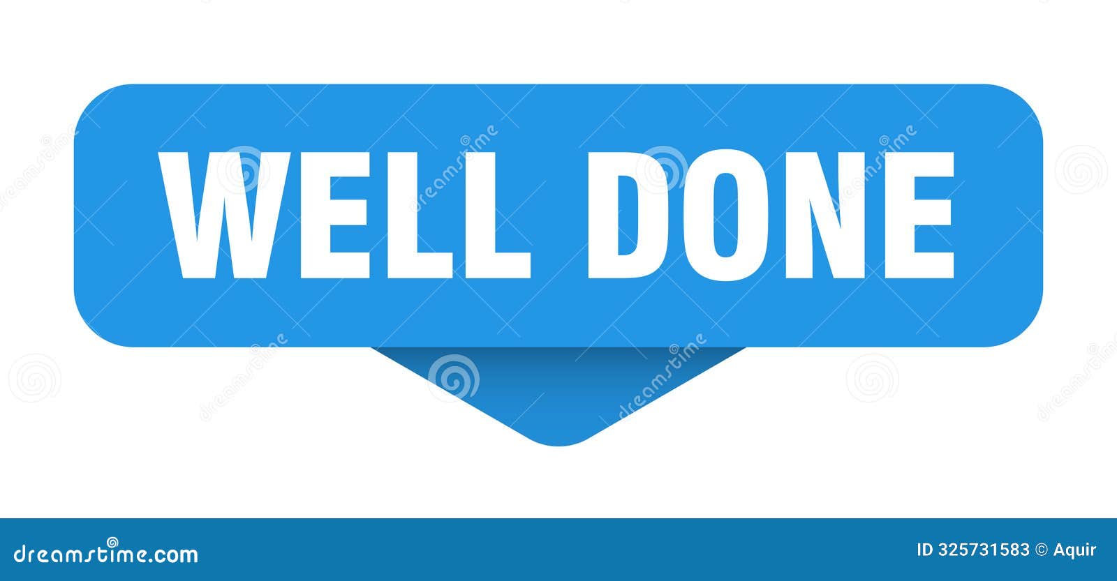 Well Done Sticker. Well Done Sign on Transparent Background Stock ...