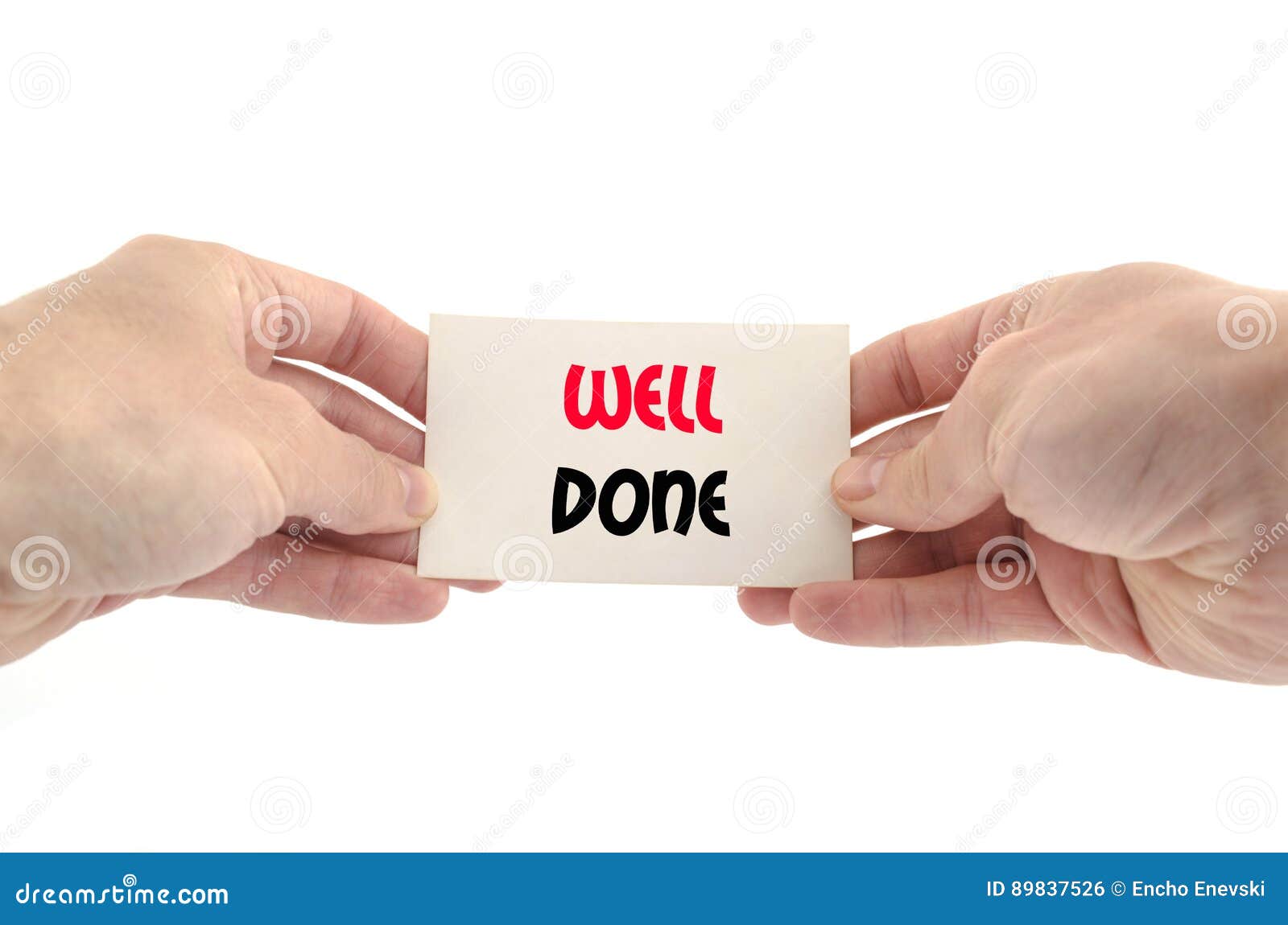 Well done text concept stock photo. Image of nice, excellent - 89837526