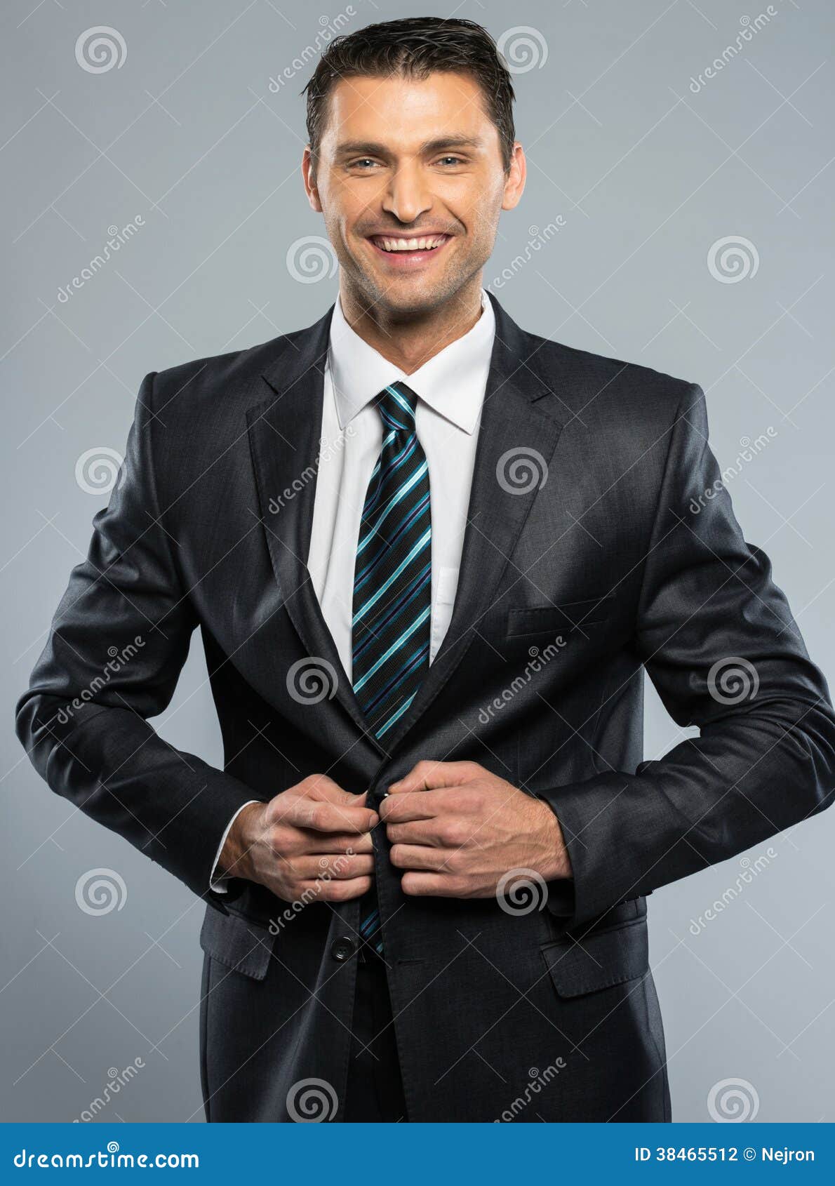 Well-dressed handsome man stock photo. Image of person - 38465512