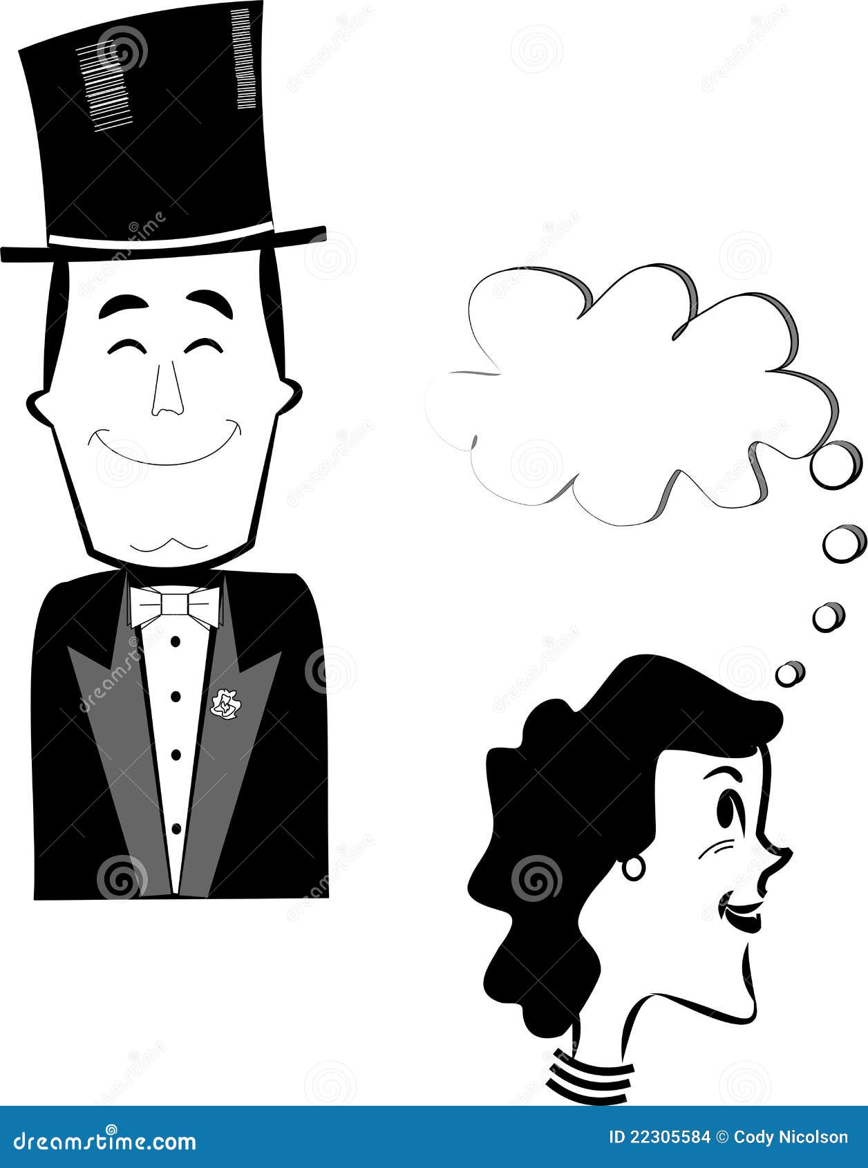 Well dressed man stock vector. Illustration of glamorous - 22305584