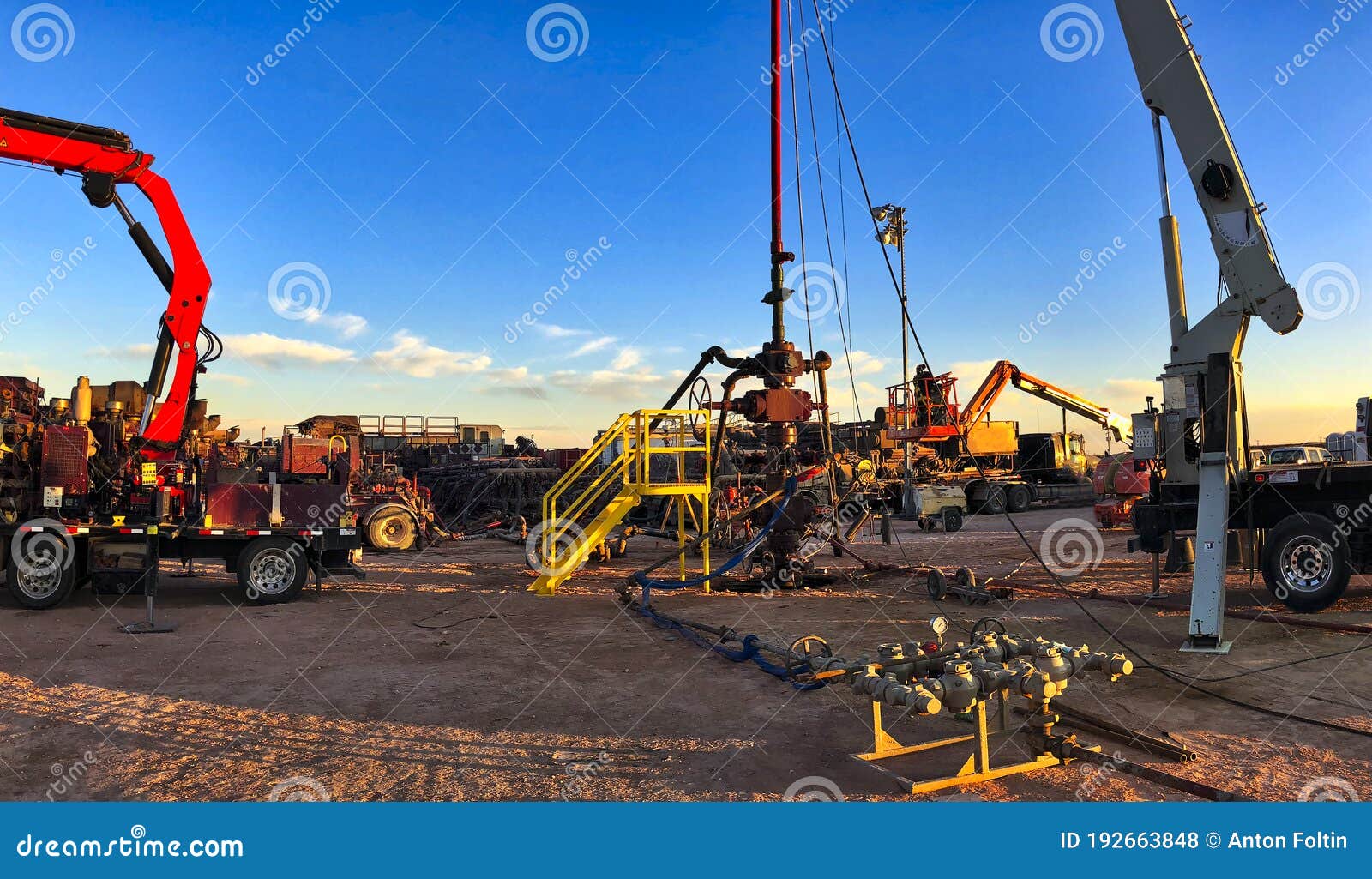 Well stock photo. Image of removing, metal, field, crude - 192663848