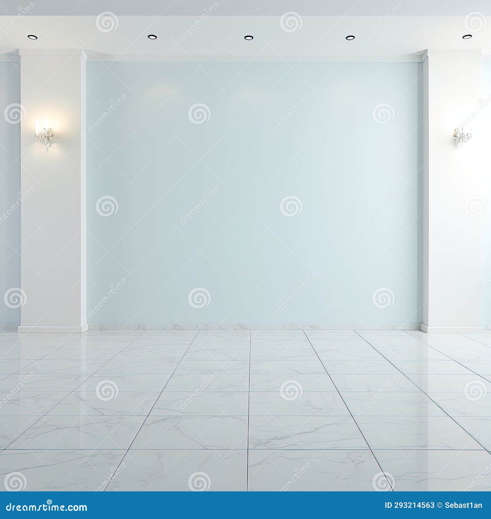 Well-lit Room with a Minimalist Interior Design, Embodying the ...