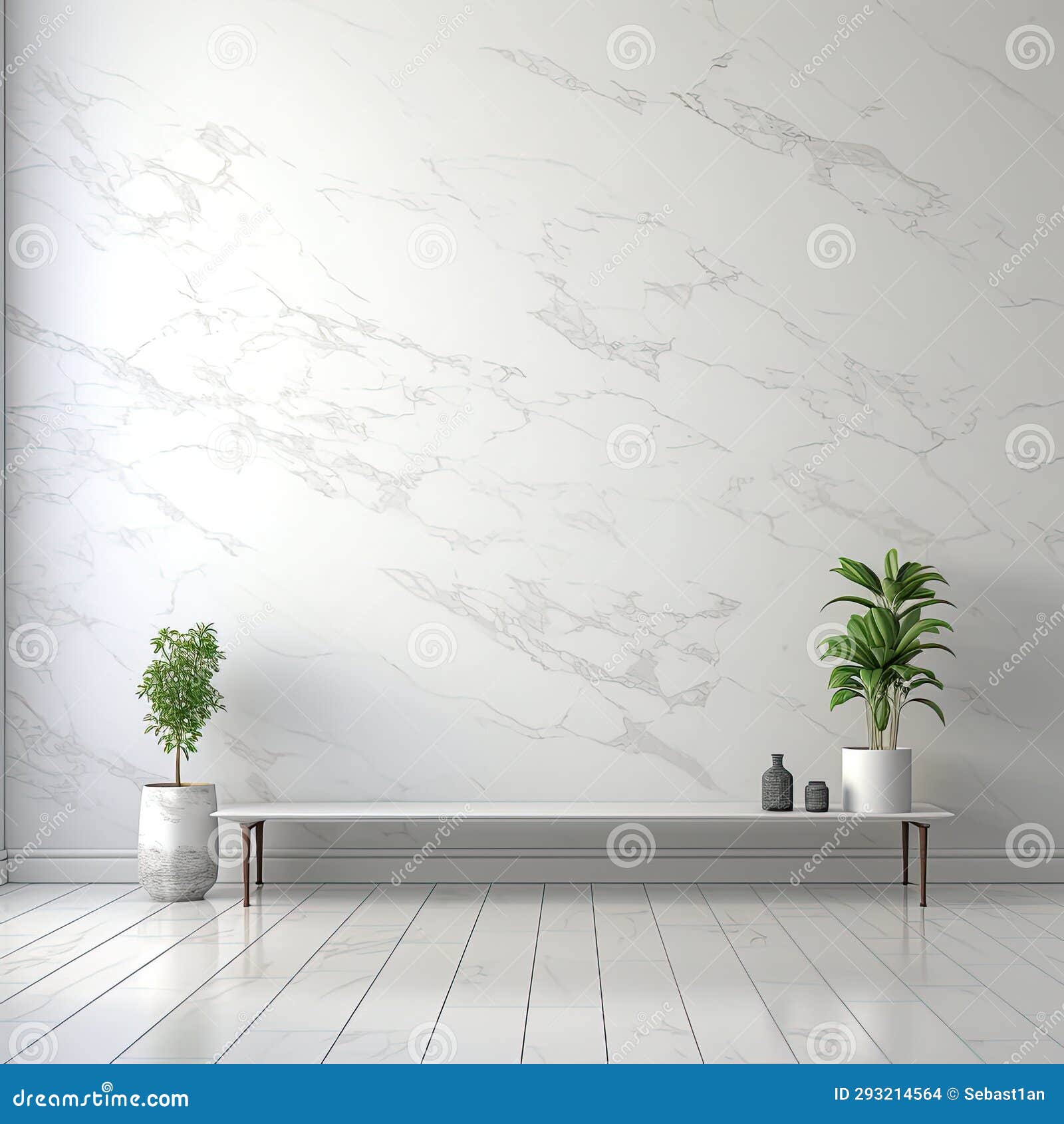 Well-lit Room with a Minimalist Interior Design, Embodying the ...