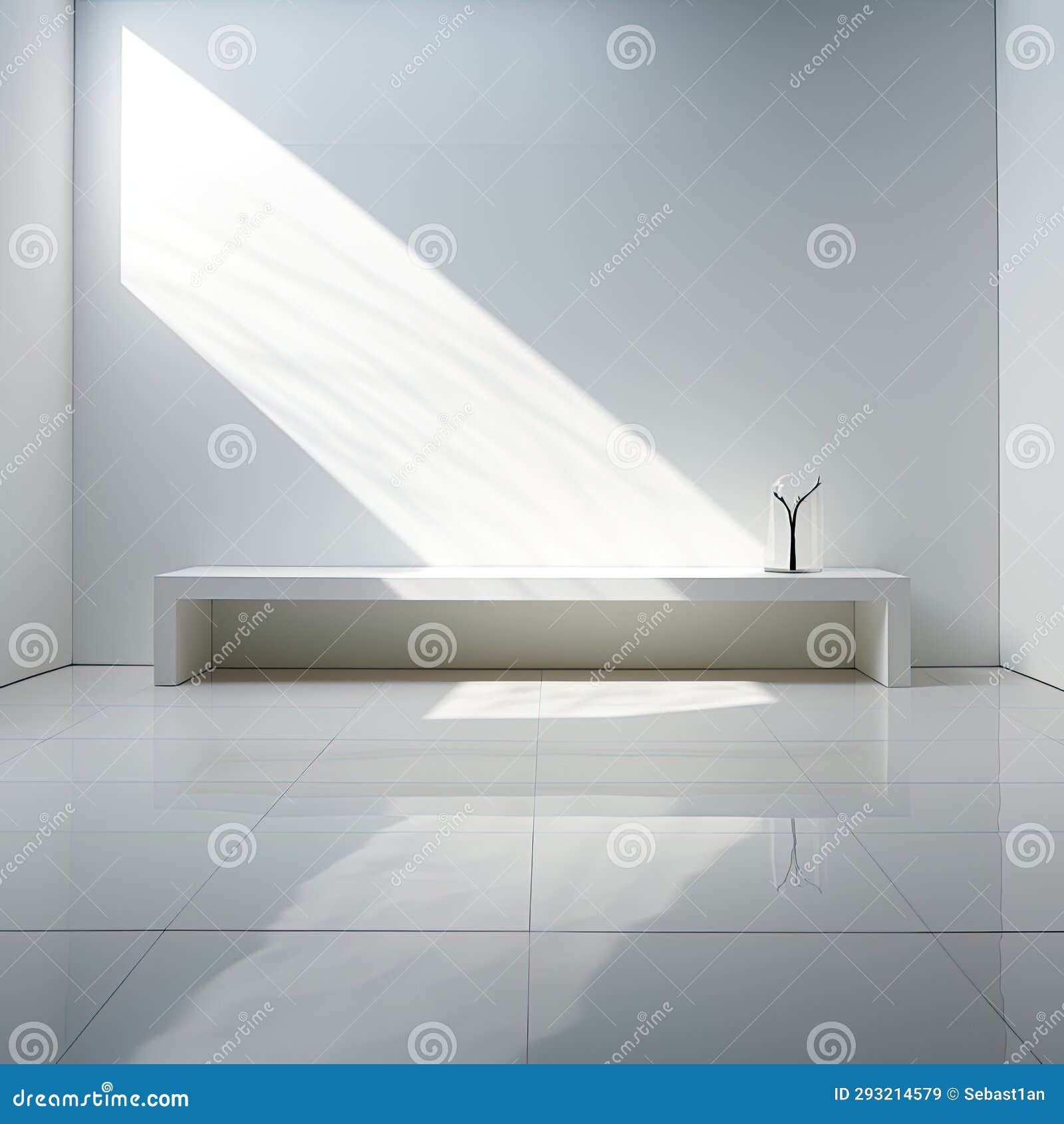 Well-lit Room with a Minimalist Interior Design, Embodying the ...