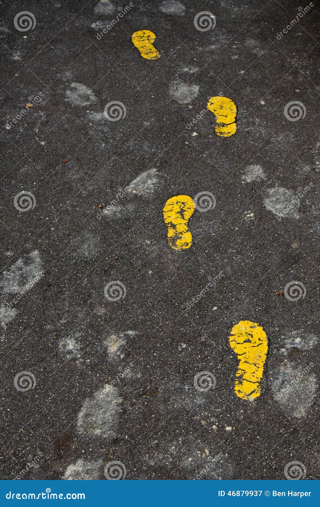 Well marked path stock image. Image of footprint, path - 46879937