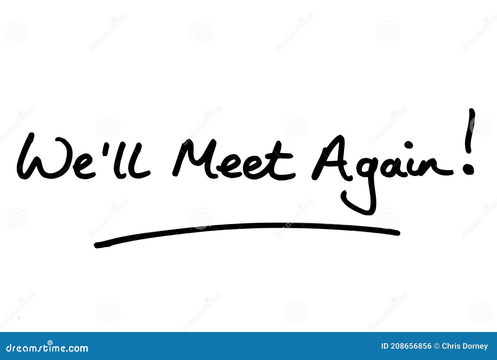 Well meet again stock illustration. Illustration of longing - 208656856