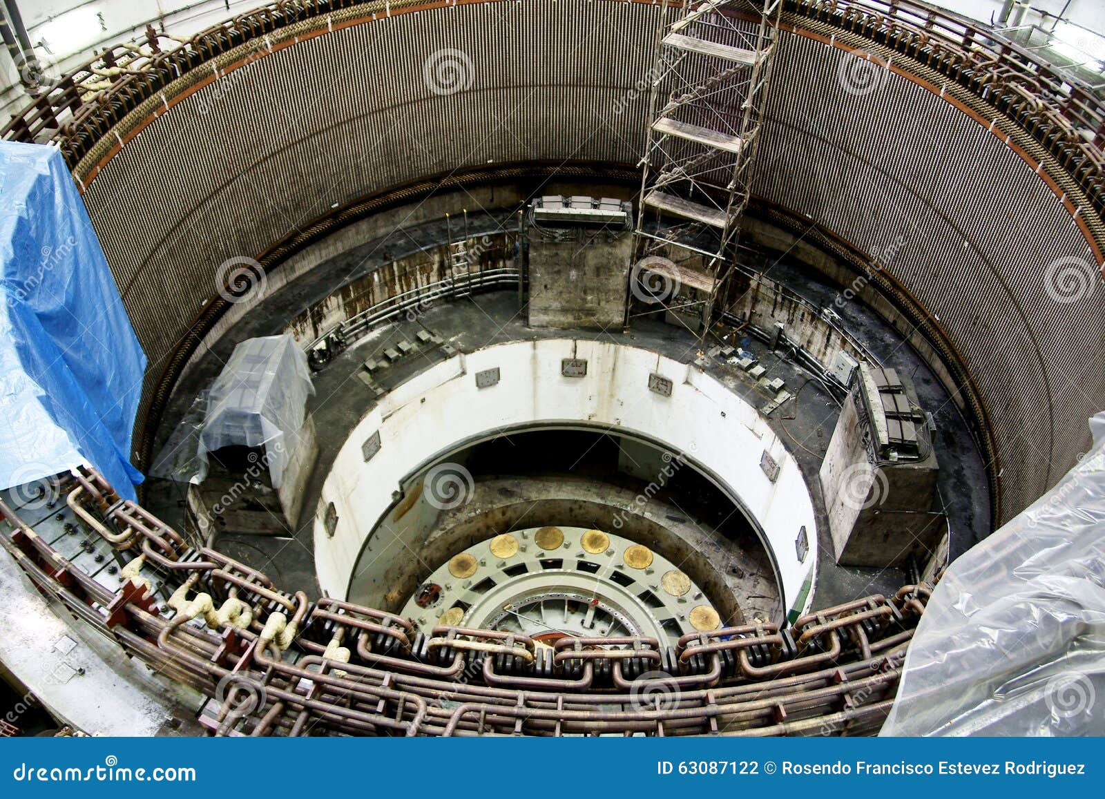 Well stator generator stock photo. Image of maintainance - 63087122