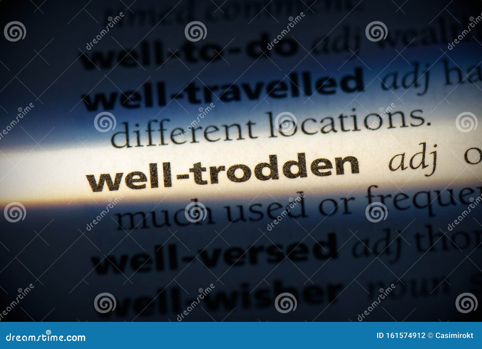 Well Trodden Forest Path Texture. Stock Image | CartoonDealer.com ...