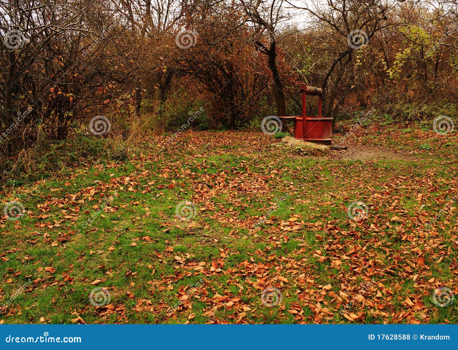 Well for Water in the Forest. Frame 2372 Stock Photo - Image of ...