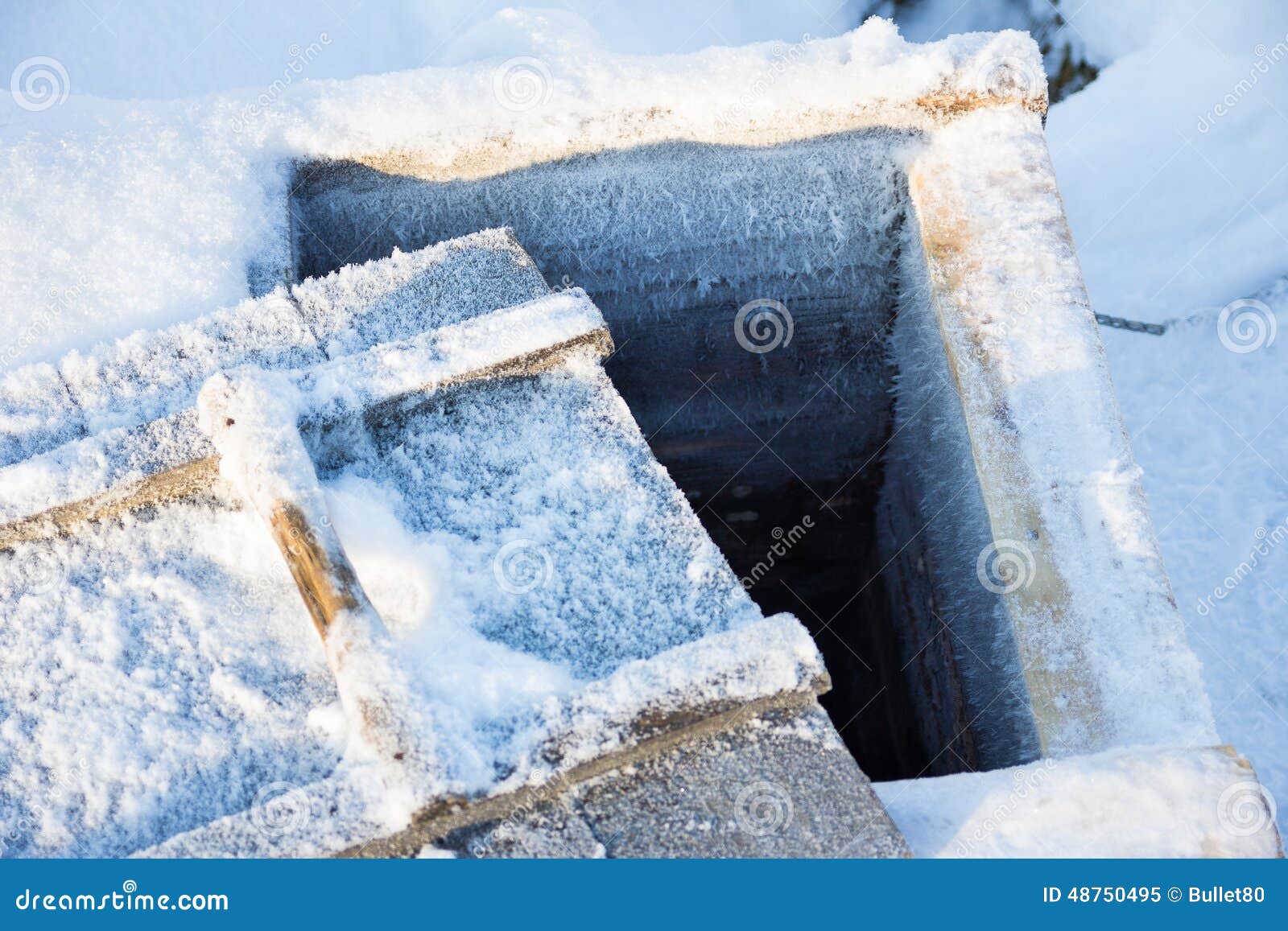 Well winter stock image. Image of frost, deep, water - 48750495