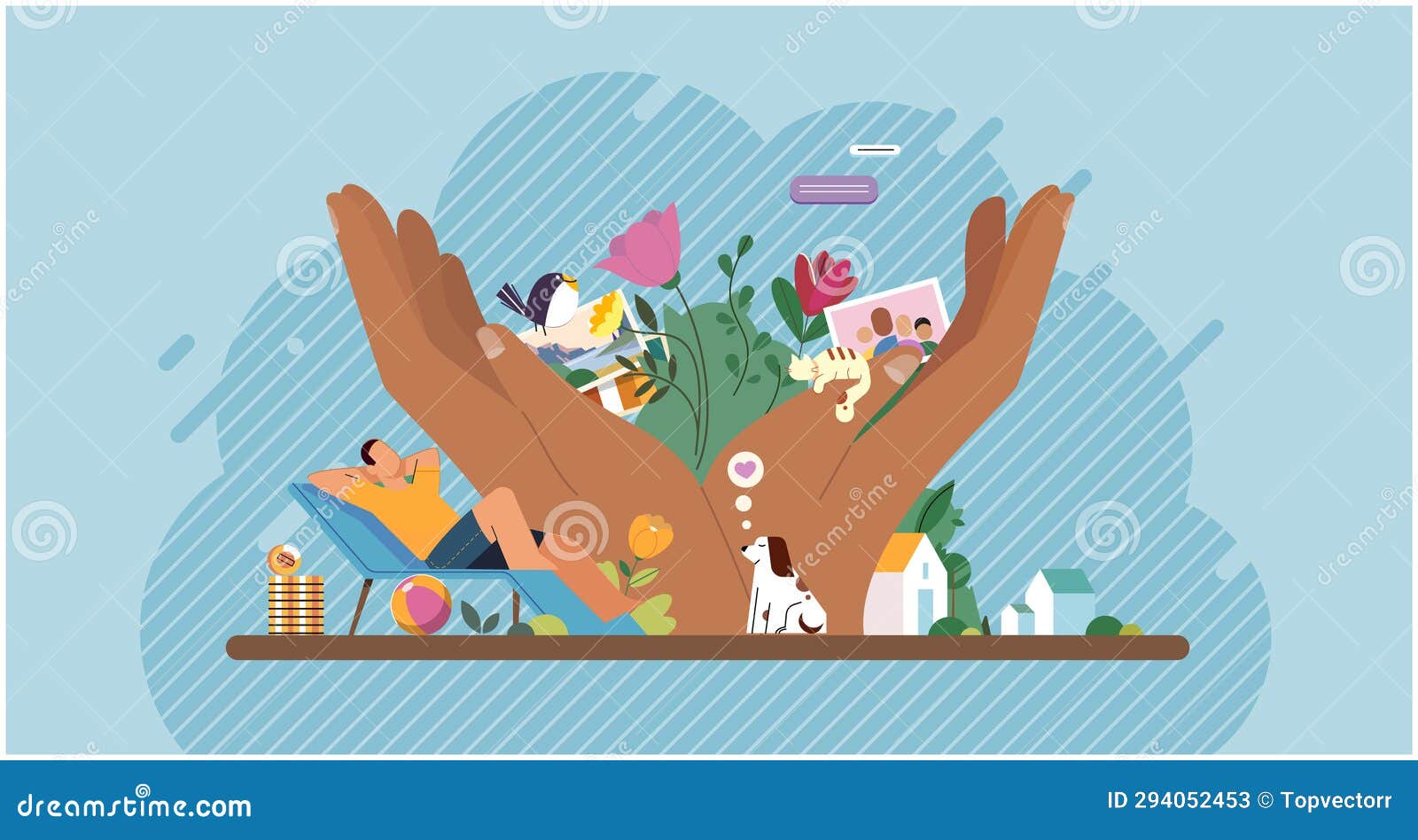 Wellbeing Metaphor Employee Wellbeing Foundation Of Healthy