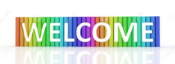 Wellcome stock illustration. Illustration of generated - 22226975