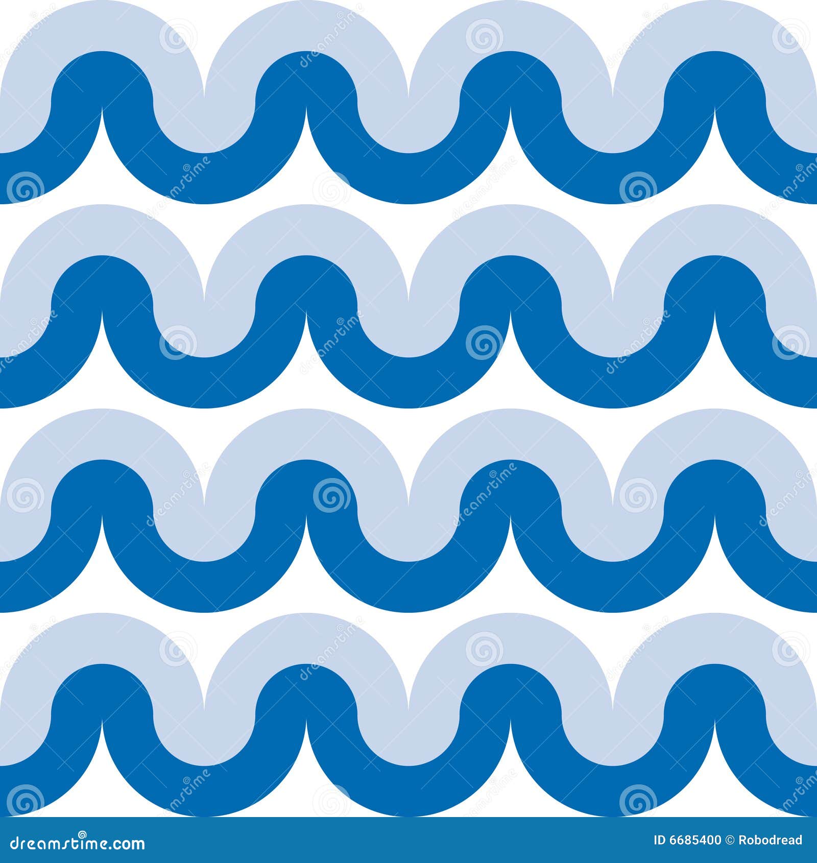 Wellen (Vektor) vektor abbildung. Illustration von krummlinig - 6685400
