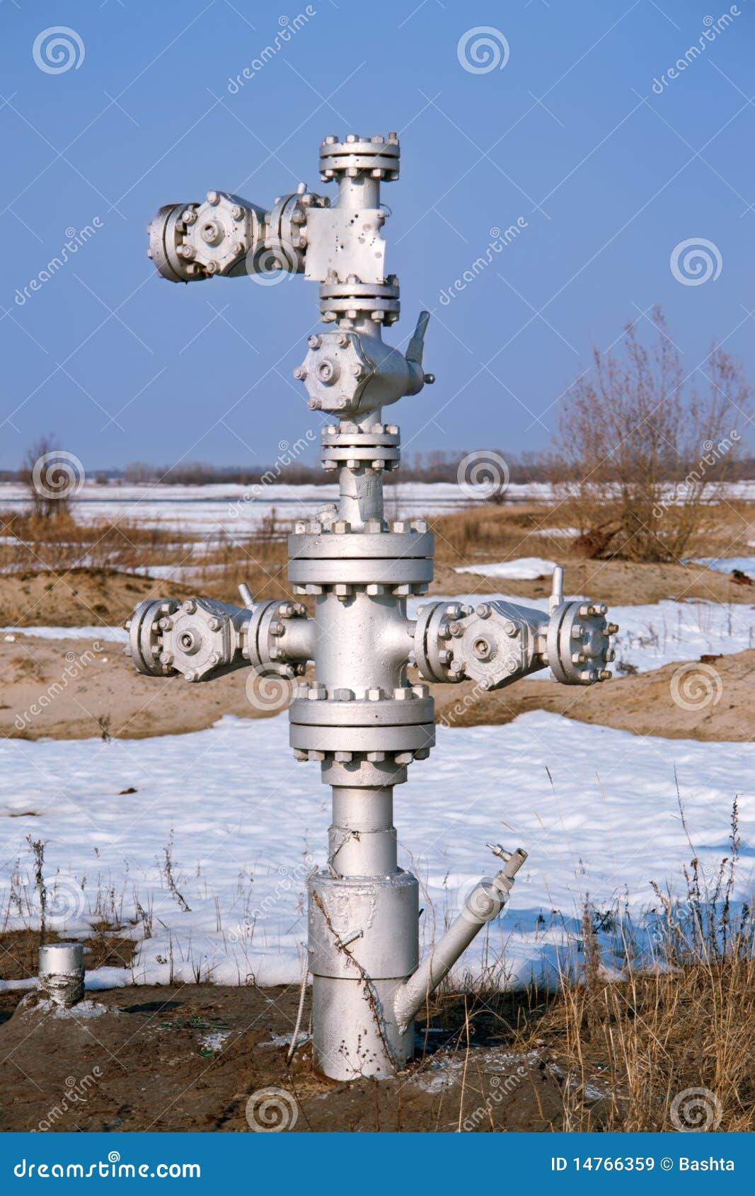 Wellhead stock image. Image of equipment, spring, valve - 14766359