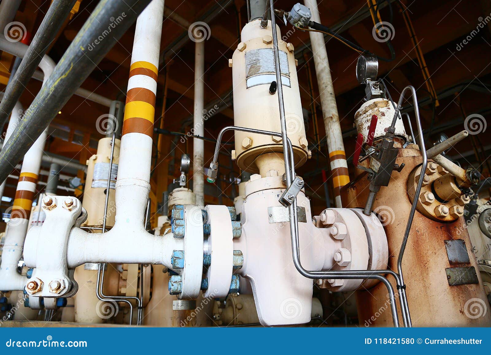 Wellhead on the Remote Platform and Controlled by PLC Program To Open ...