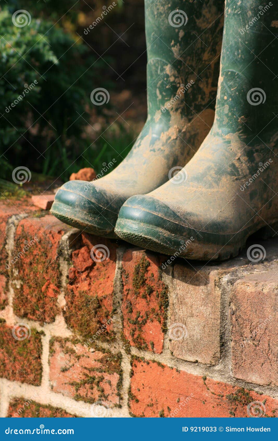 Wellies stock image. Image of rubber, brick, wellington - 9219033
