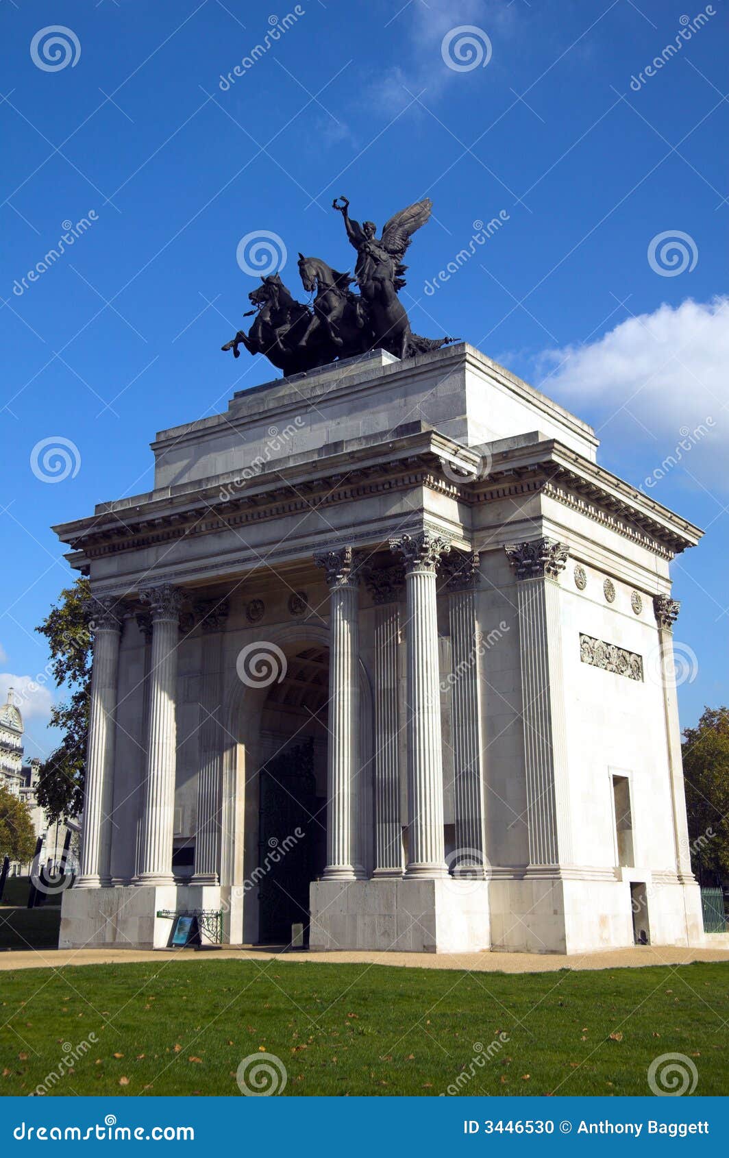 Wellington Arch stock photo. Image of triumphal, arch - 3446530