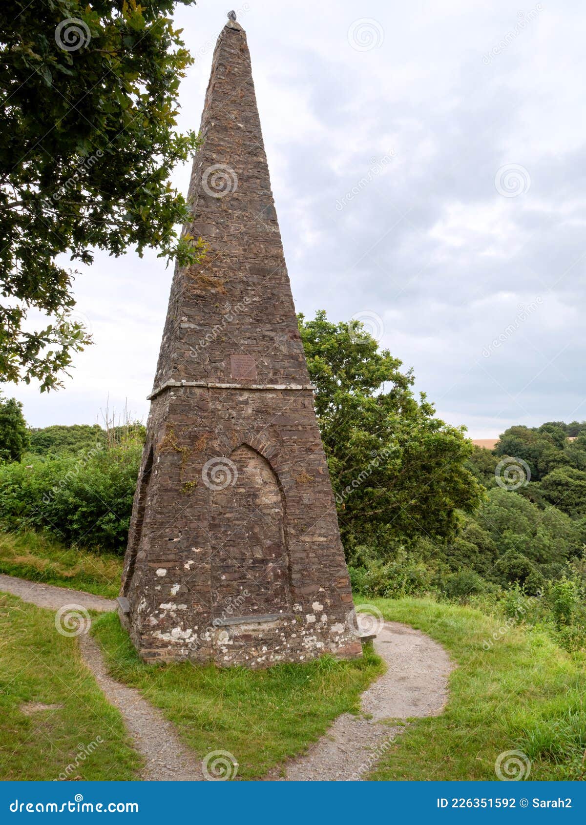 The Wellington Monument, Great Torrington, Devon. Erected To ...