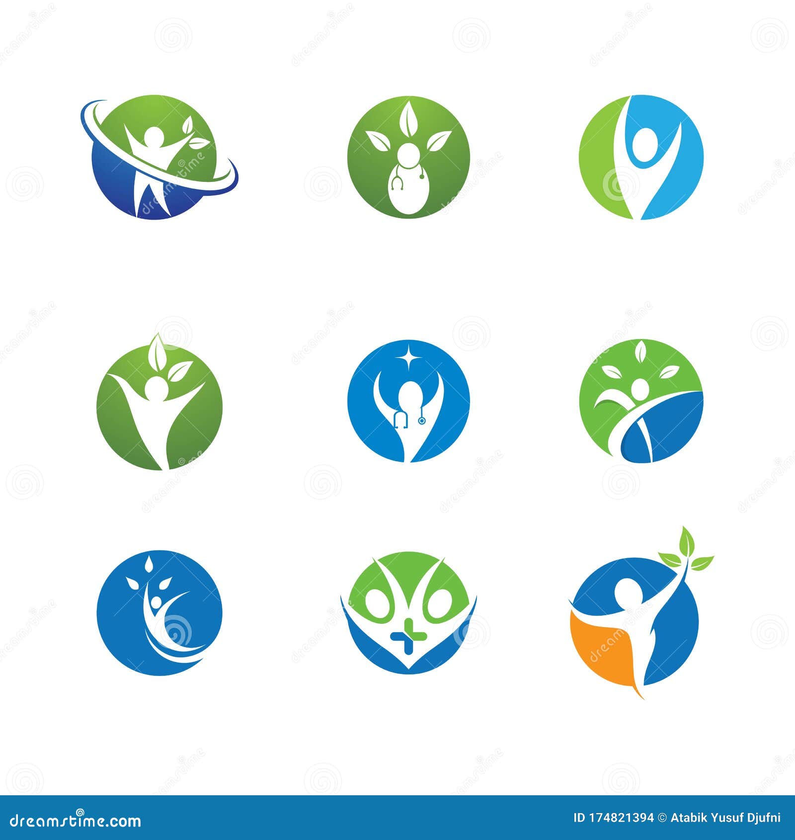 Wellnes symbol vector icon stock vector. Illustration of business ...