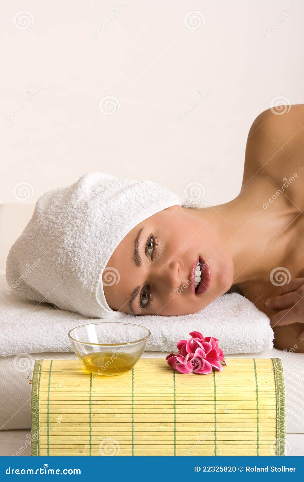 Wellness stock photo. Image of attractive, hand, mask - 22325820