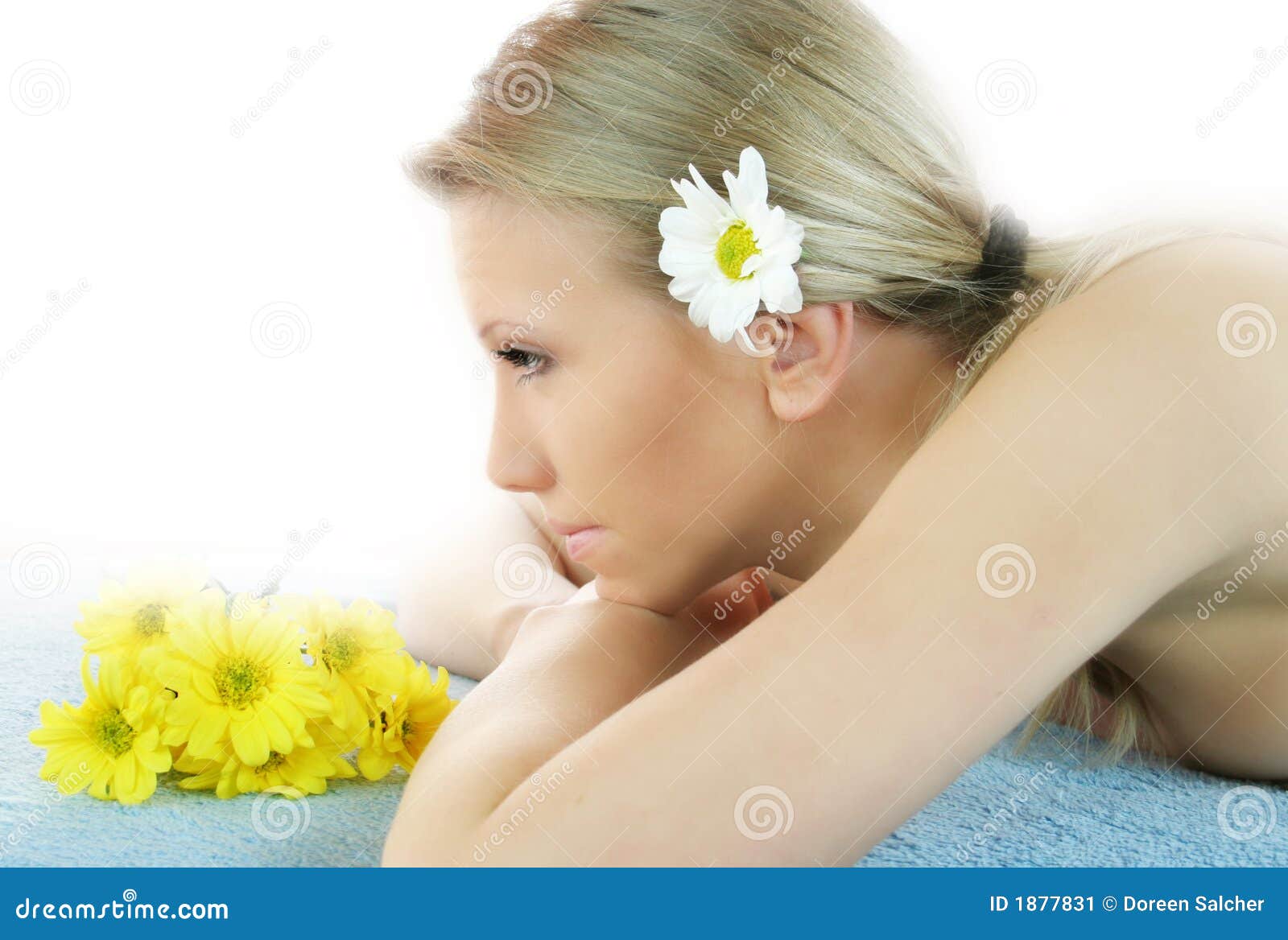 Wellness beauty portrait stock image. Image of nature - 1877831