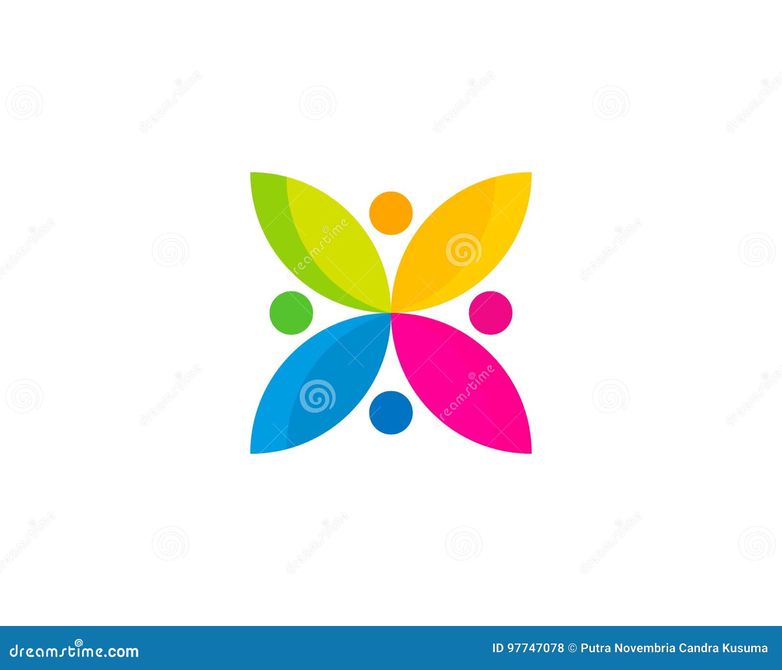 Wellness Icon Logo Design Element Stock Vector - Illustration of ...