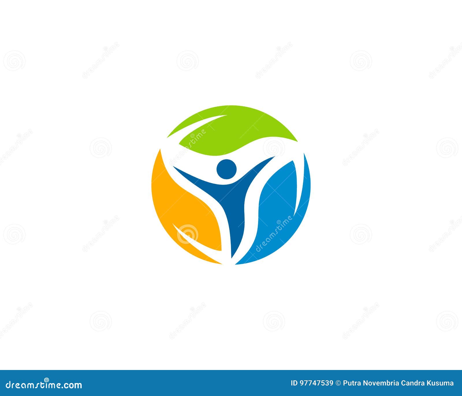 Wellness Icon Logo Design Element Stock Vector - Illustration of lotus ...