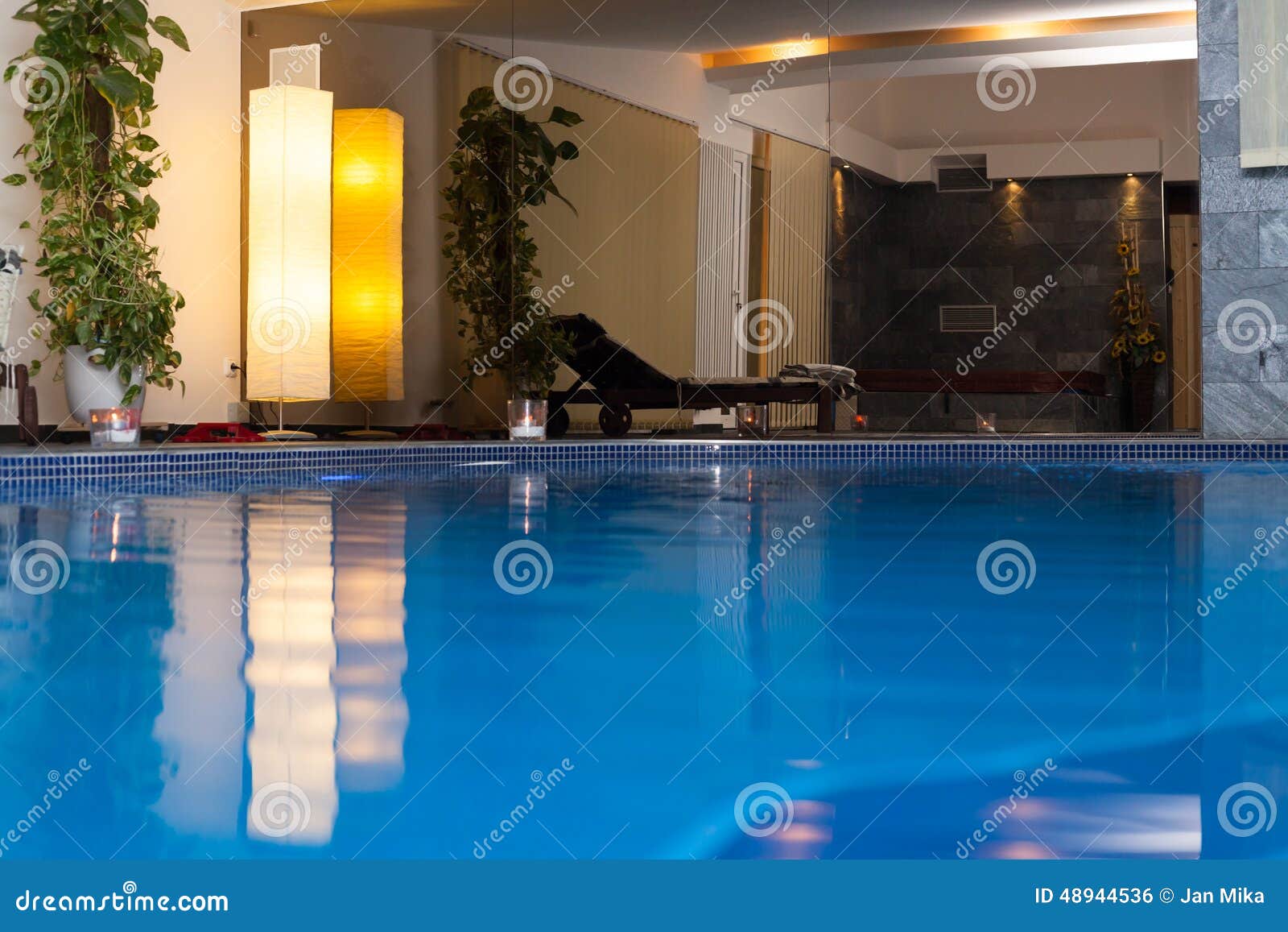 Wellness and Spa Swimming Pool Stock Photo - Image of bathroom, care ...