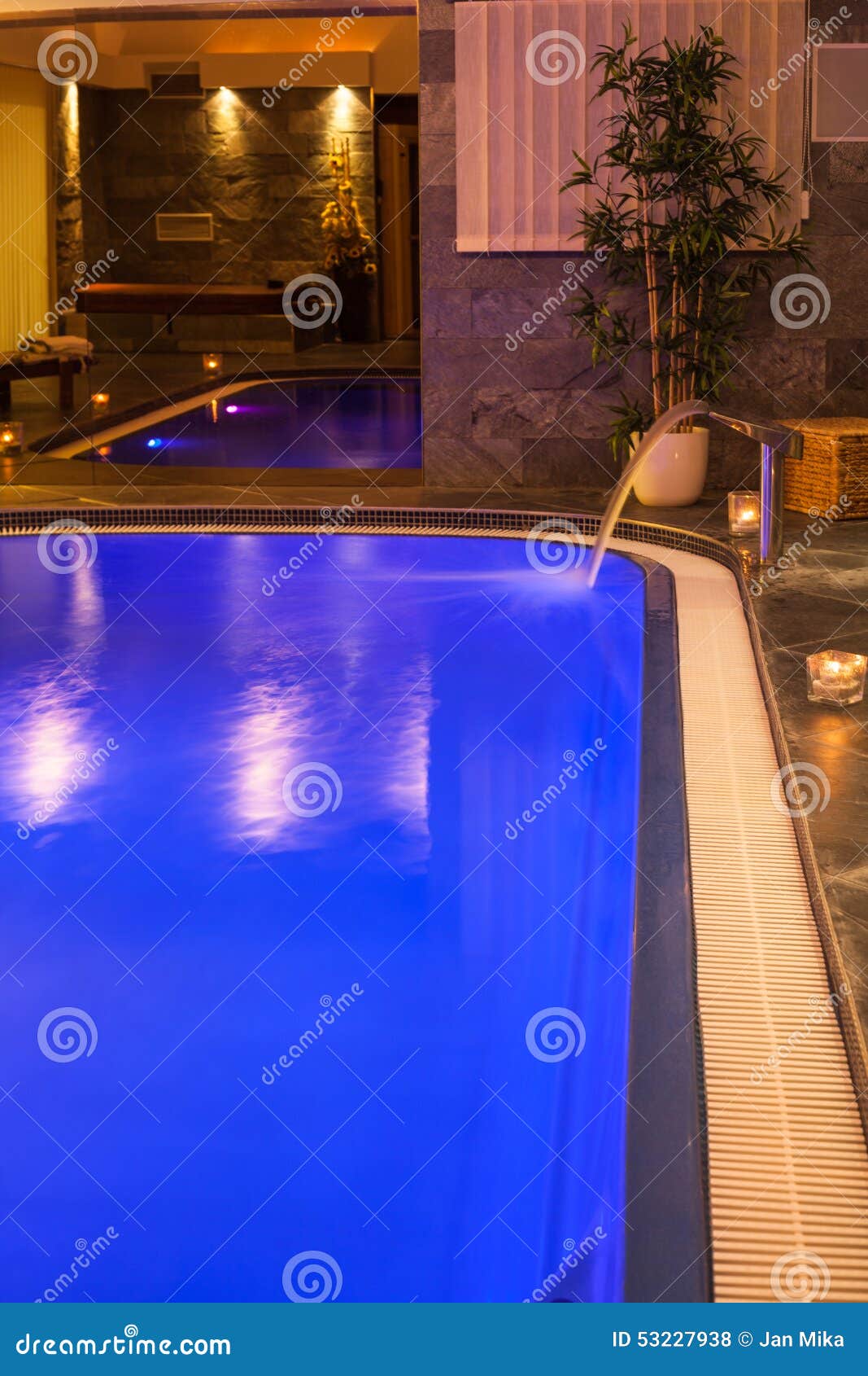Wellness and Spa Swimming Pool Stock Photo - Image of health, relax ...