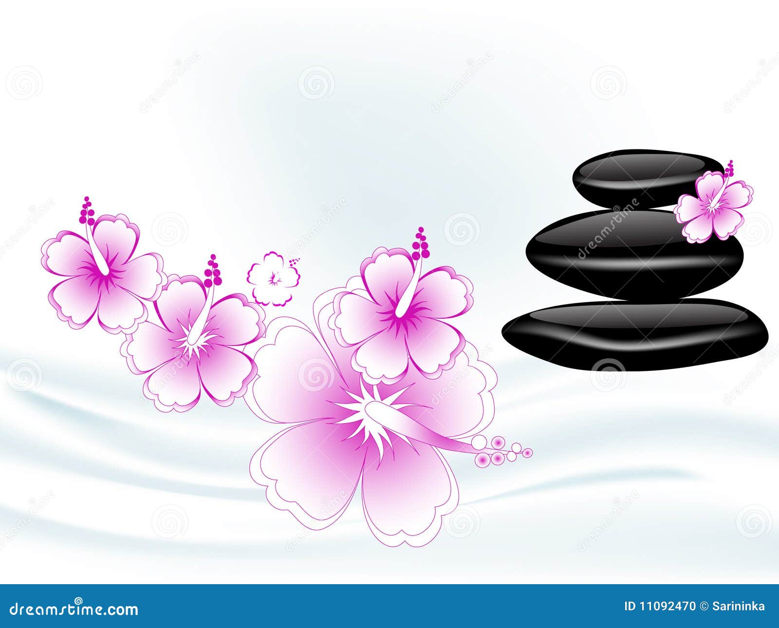 Wellness stones stock vector. Illustration of creativity - 11092470