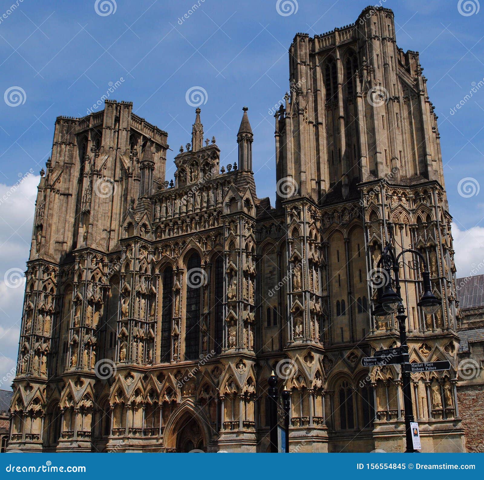 Wells Cathedral, Wells, Somerset. Early English Gothic Architecture in ...