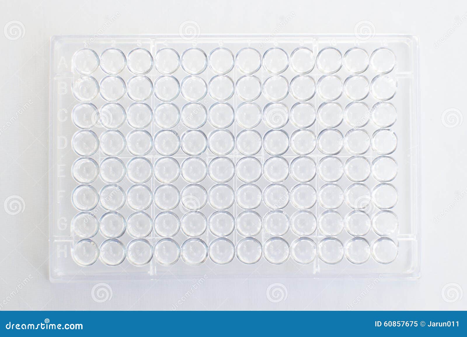 Microplate Wells Filled With Color Samples Stock Photography ...