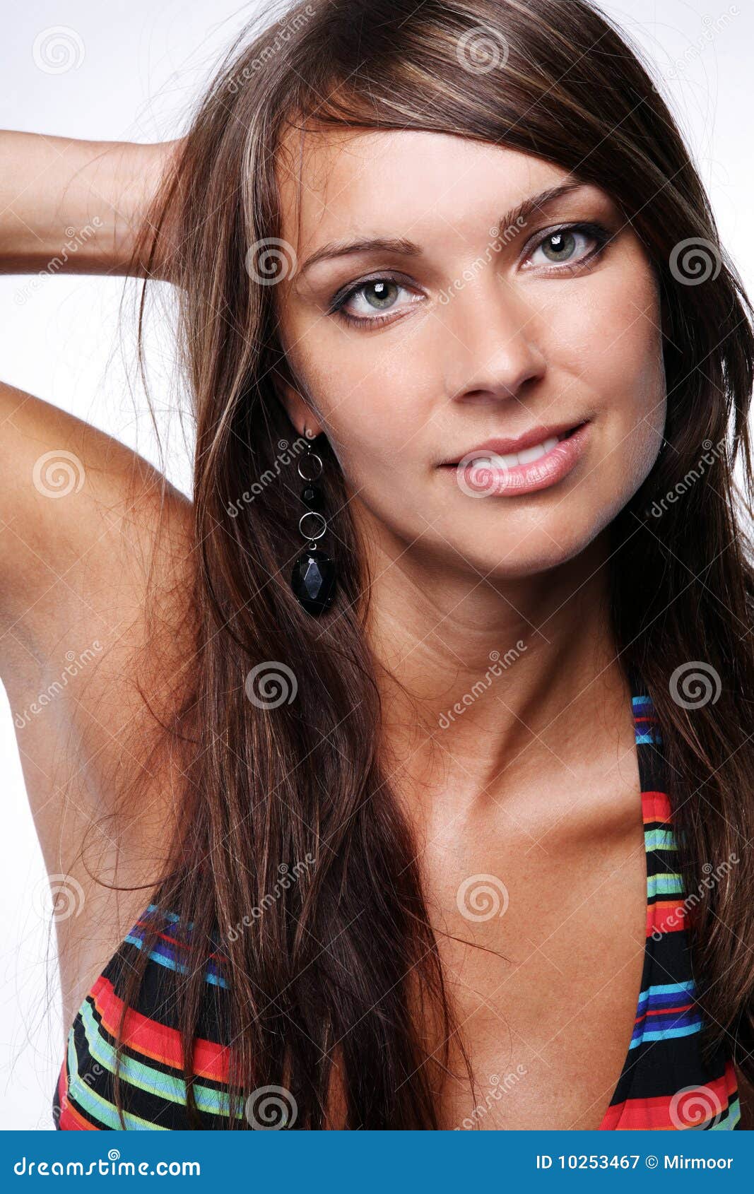 Wellustige Vrouw in Bikini. Stock Afbeelding - Image of volwassen, leuk ...