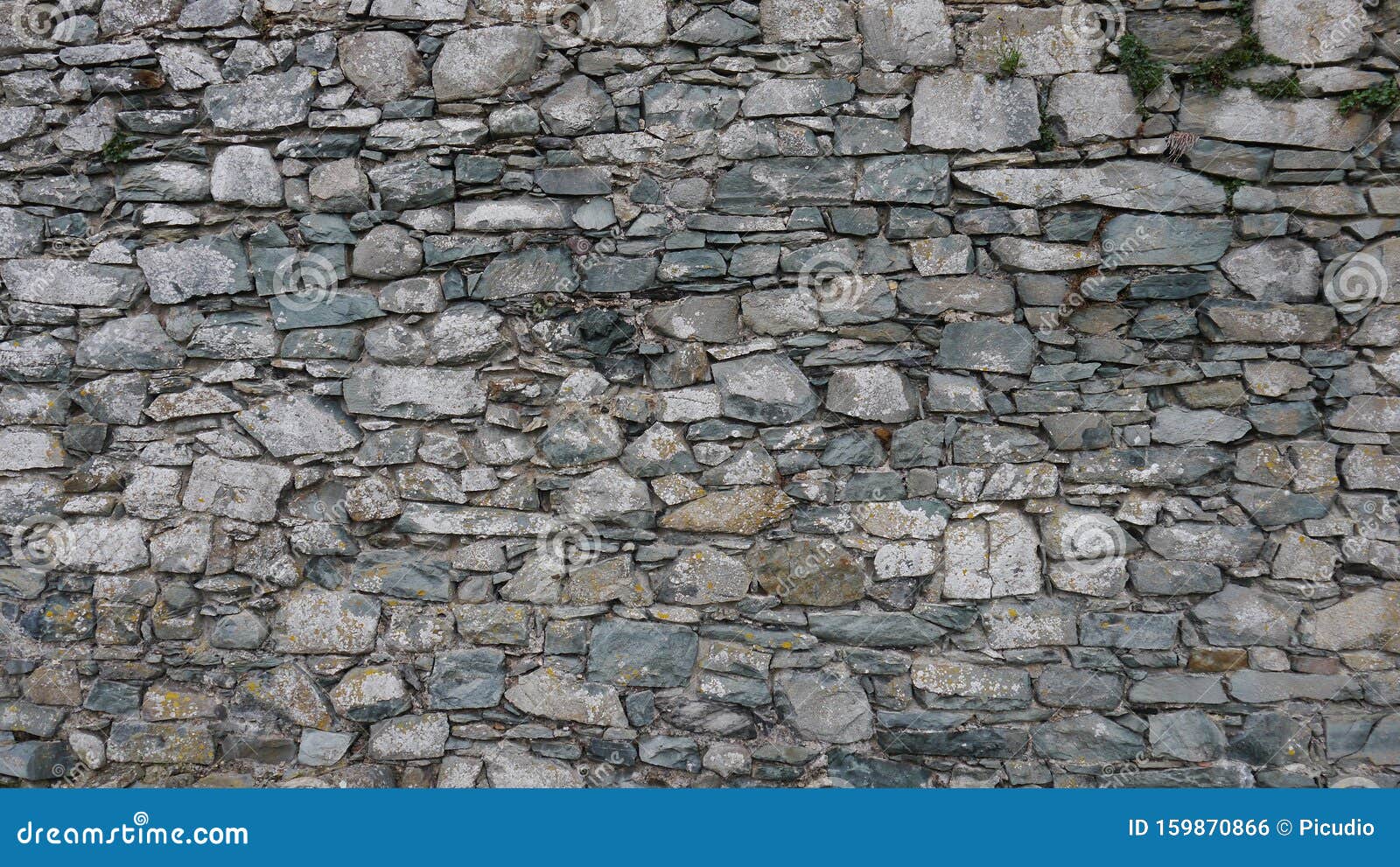 Welsh Dry Stone Wall stock photo. Image of greys, lots - 159870866