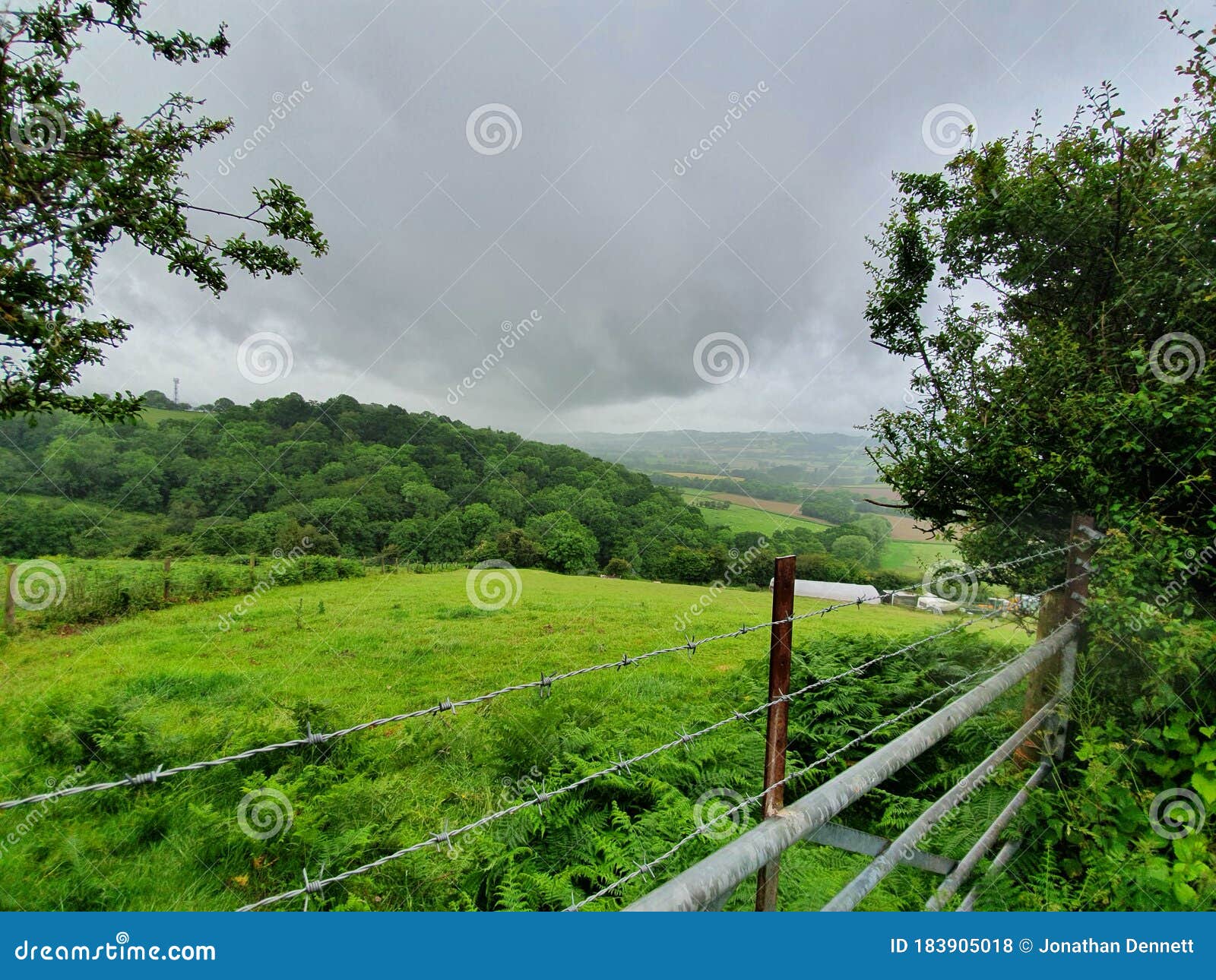 Welsh fields torfaen stock photo. Image of welsh, torfaen - 183905018