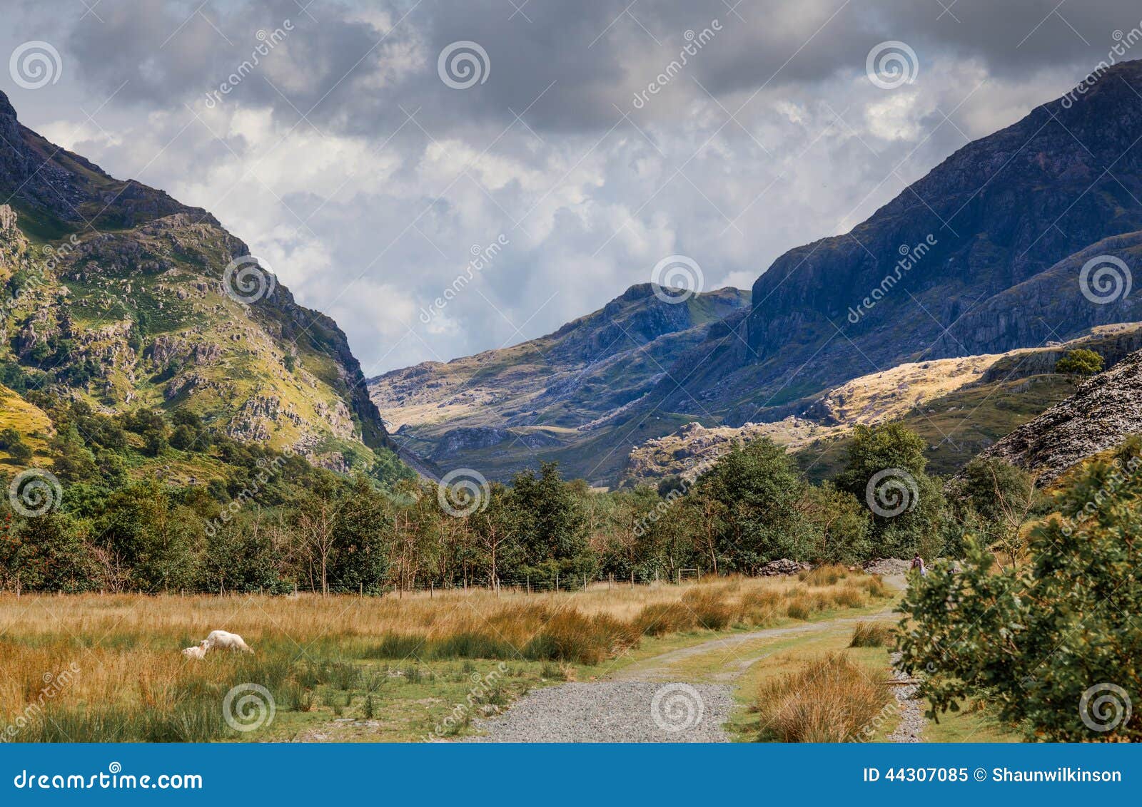 Welsh mountains stock image. Image of llanberis, autumn - 44307085