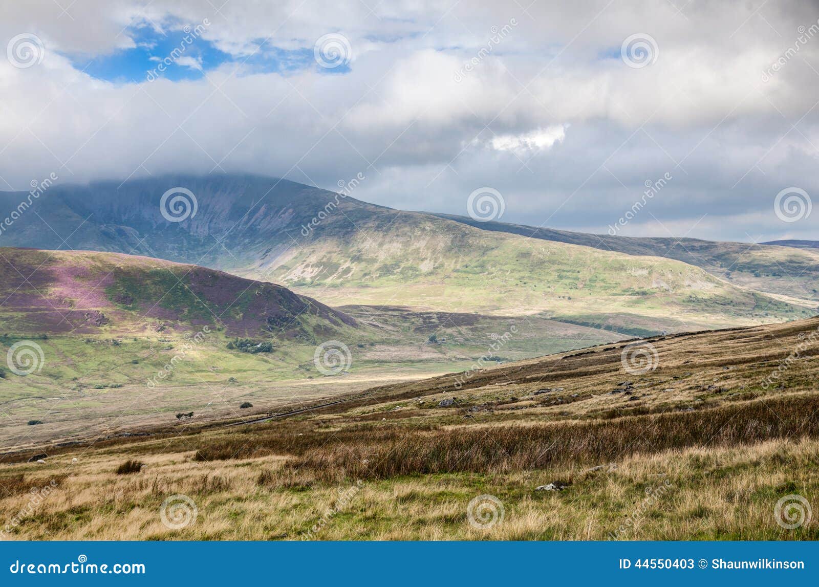 Welsh mountains stock image. Image of rugged, snowdonia - 44550403