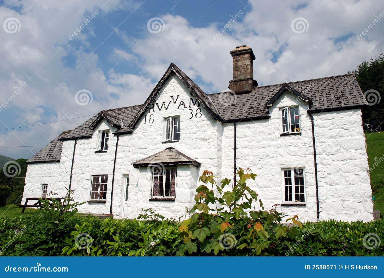 Welsh Victorian Farmhouse 01 Stock Image - Image of europe, domestic ...